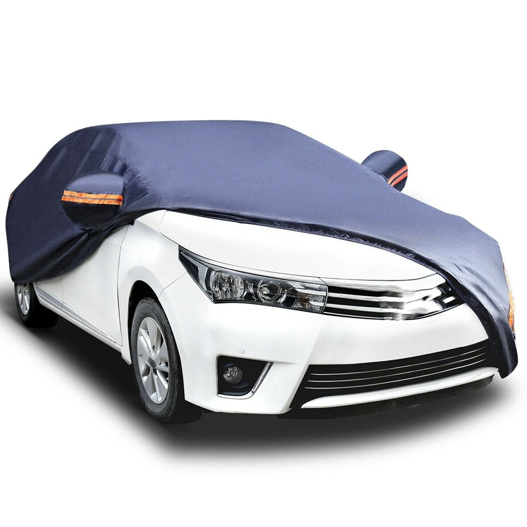 LABLT 3XXL Breathable PEVA Full Car Cover Rain UV Dust Snow Resistant ...