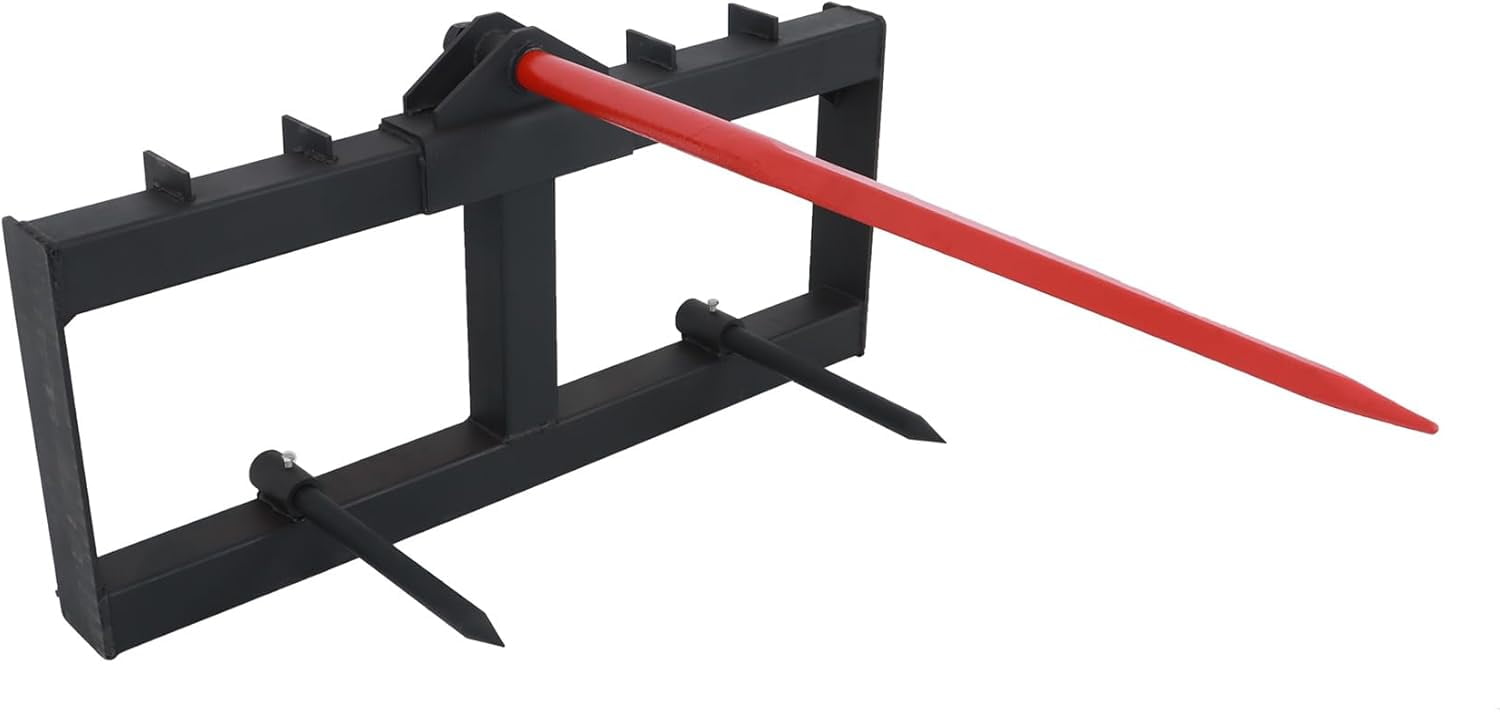 LABLT 49 Hay Spear,3000lbs Capacity Quick Attach Replacement for Bobcat ...