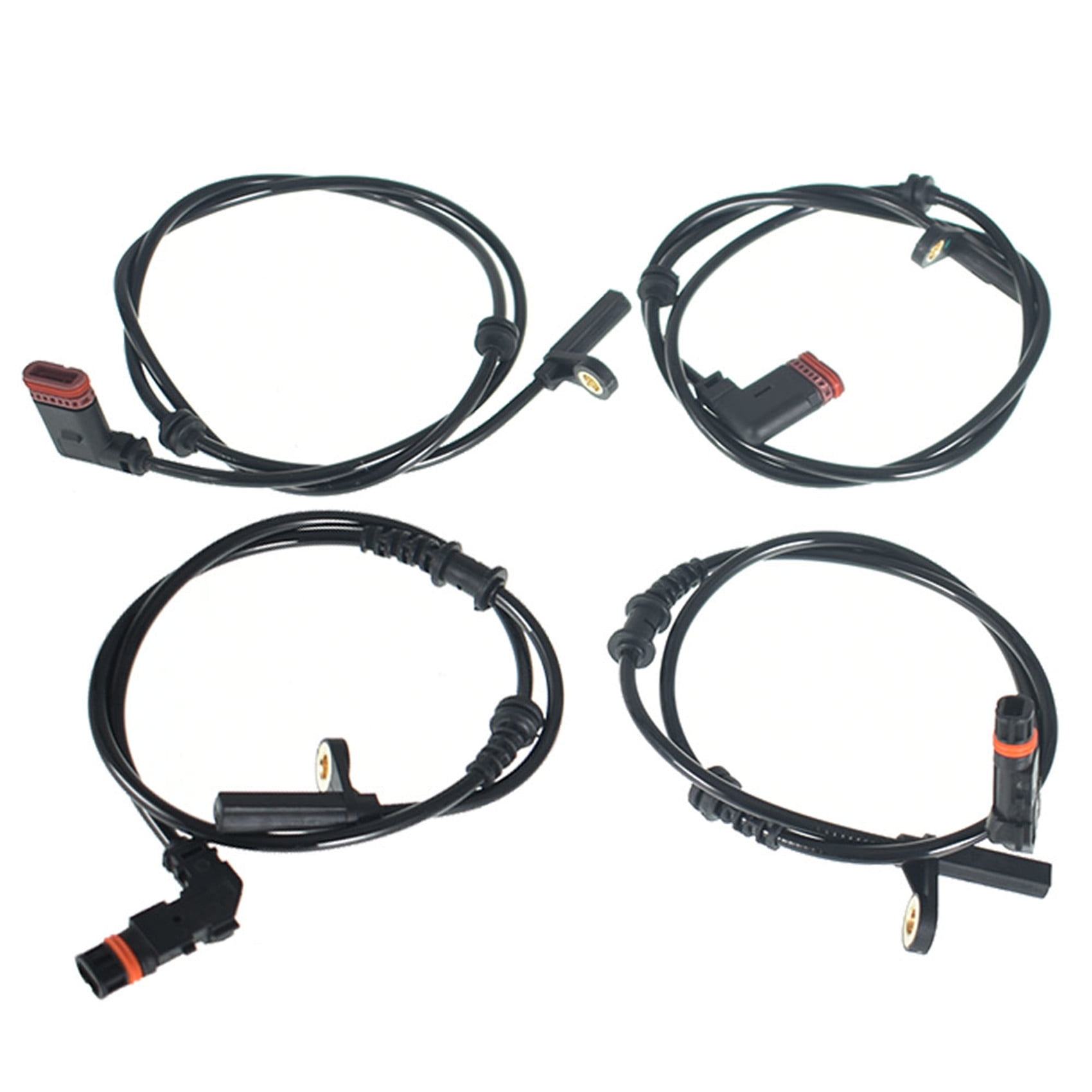 LABLT 4Pcs ABS Wheel Speed Sensor Front Rear Left & Right Replacement ...