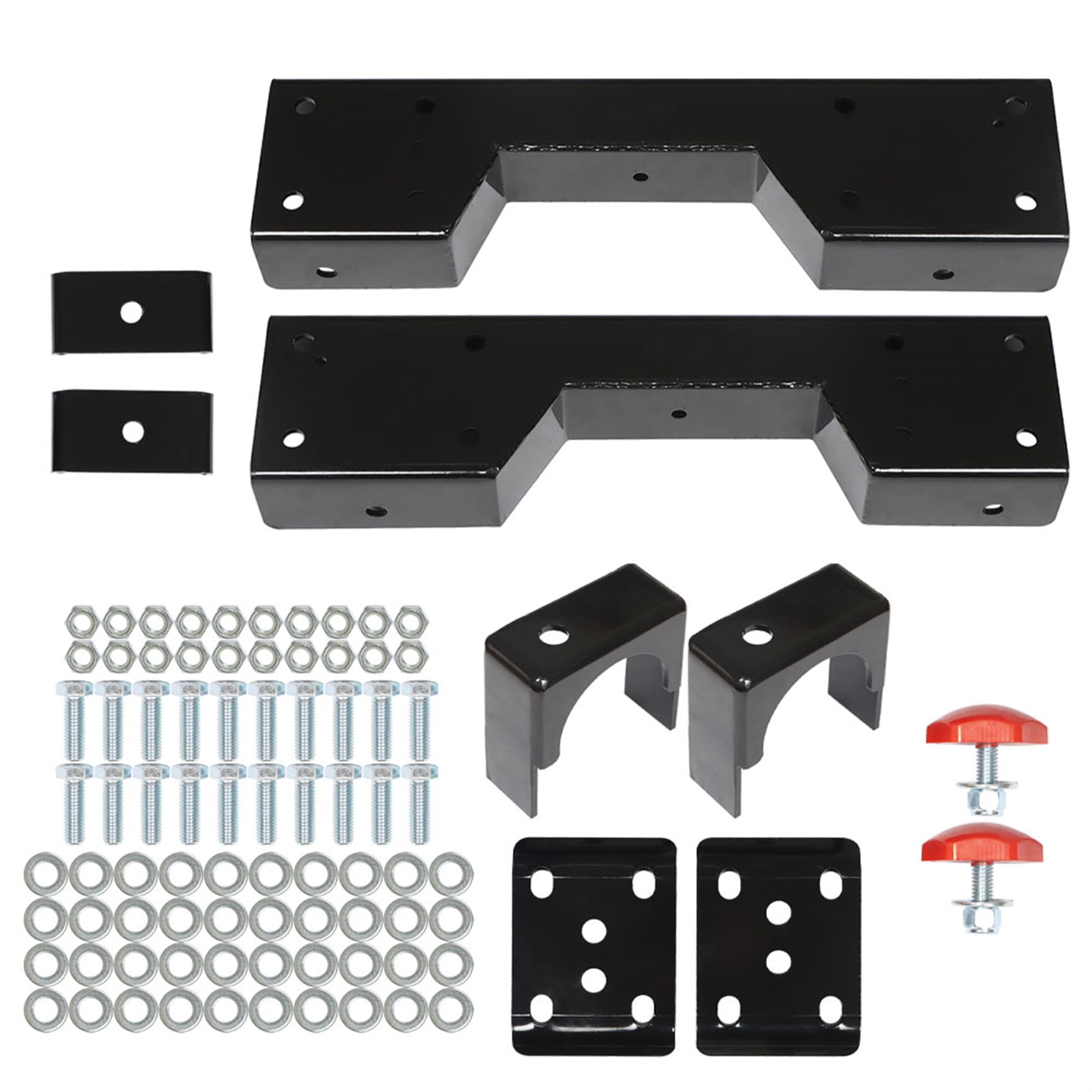 LABLT 6 Inch Rear Axle Drop Lowering Flip Kit & C-Notch Rear Support ...