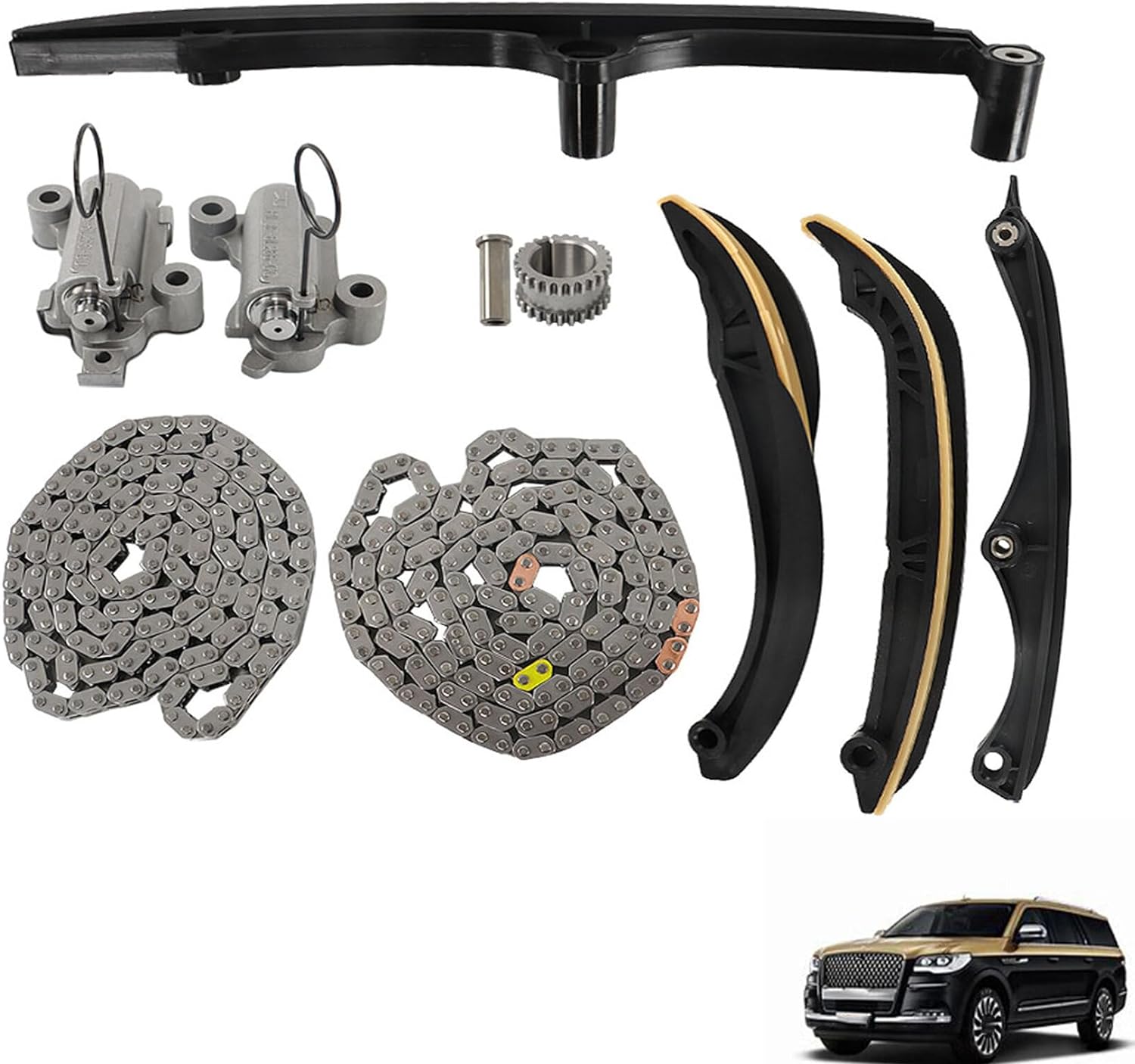 LABLT 9PCS Timing Chain Kit Replacement for 2017-2021 F150/Expedition ...