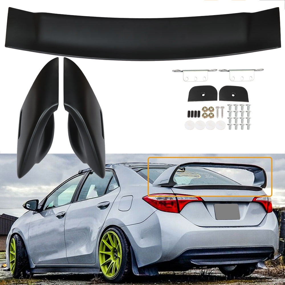 LABLT ABS Plastic Rear Trunk Spoiler for 2014-2020 Toyota Corolla JDM ...