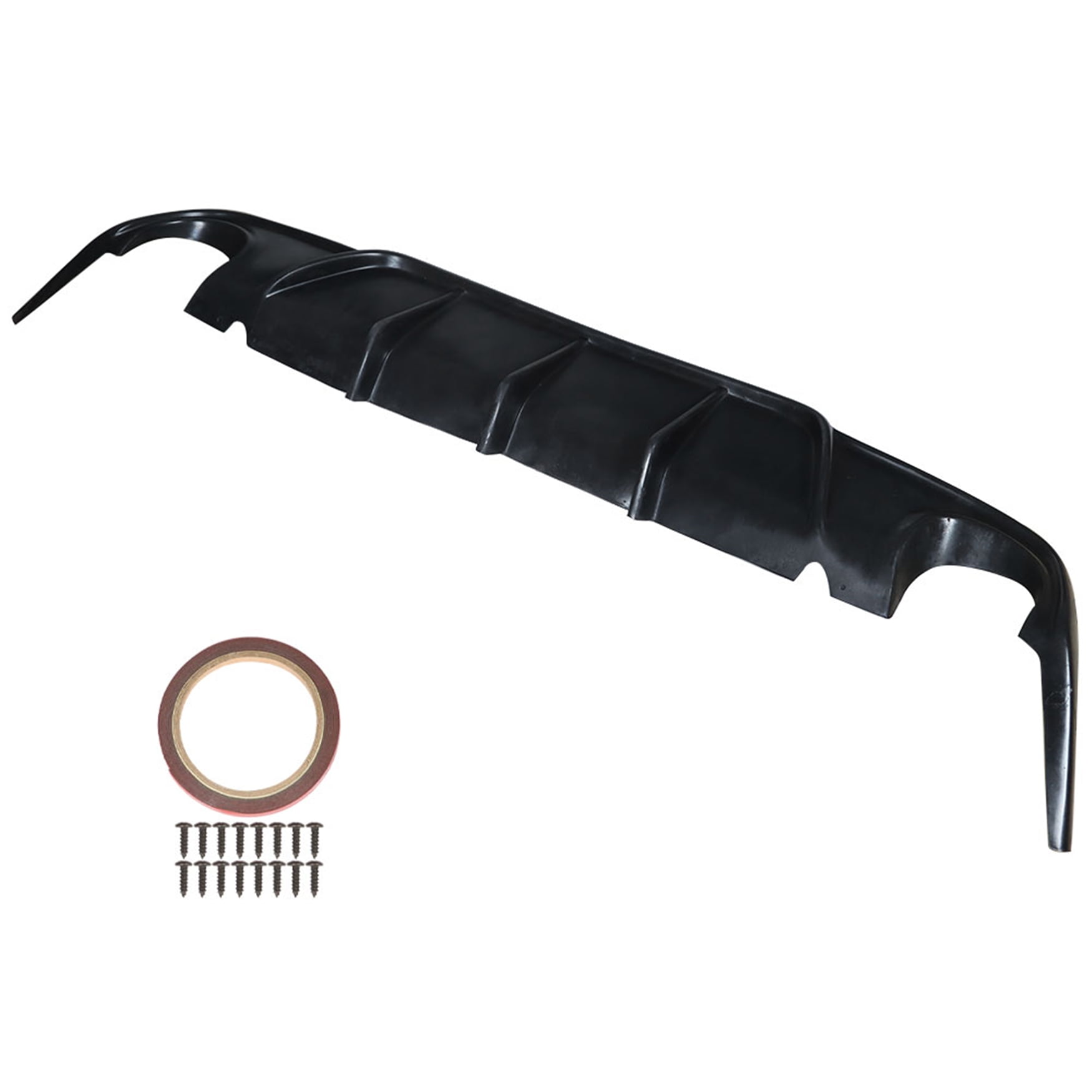 LABLT Black Body Kit Rear Bumper Lip Diffuser Splitter for 2006-2013 ...