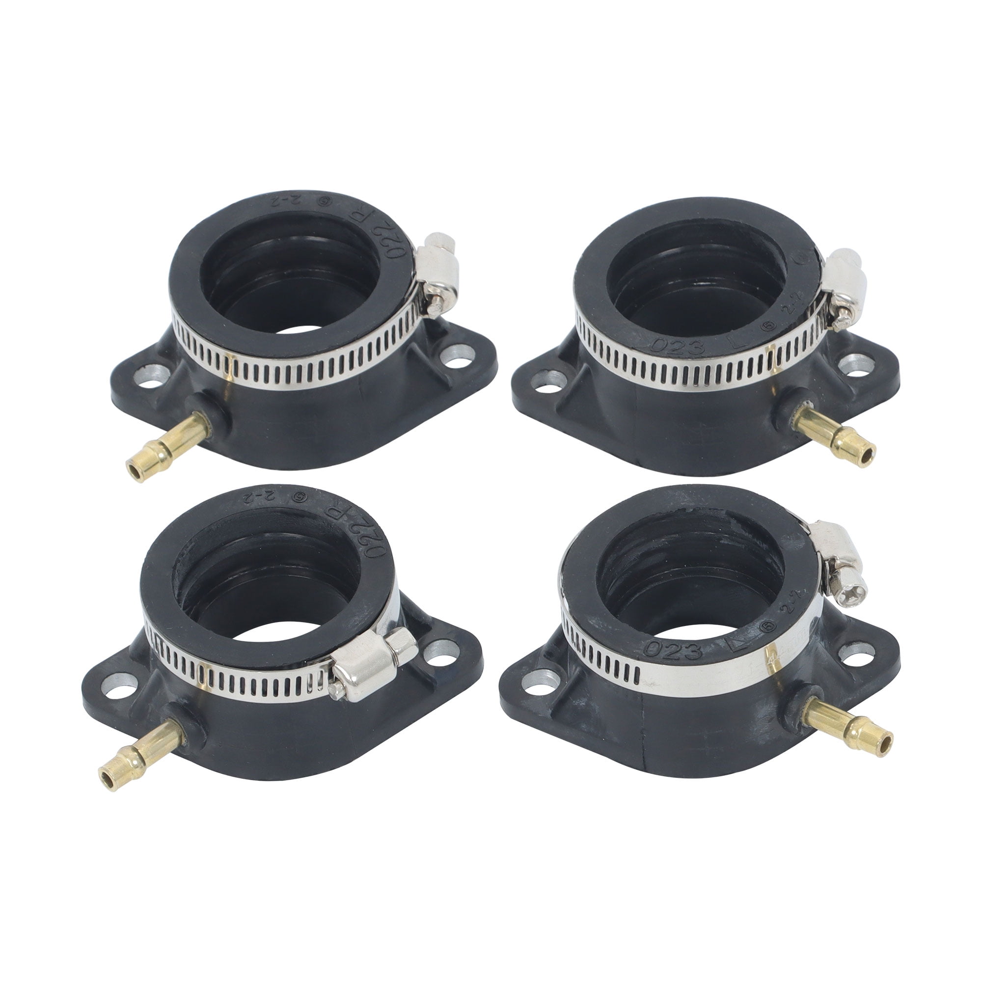 LABLT Carburetor Carb Intake Manifold Rubber Boots for 73-80 Kawasaki ...