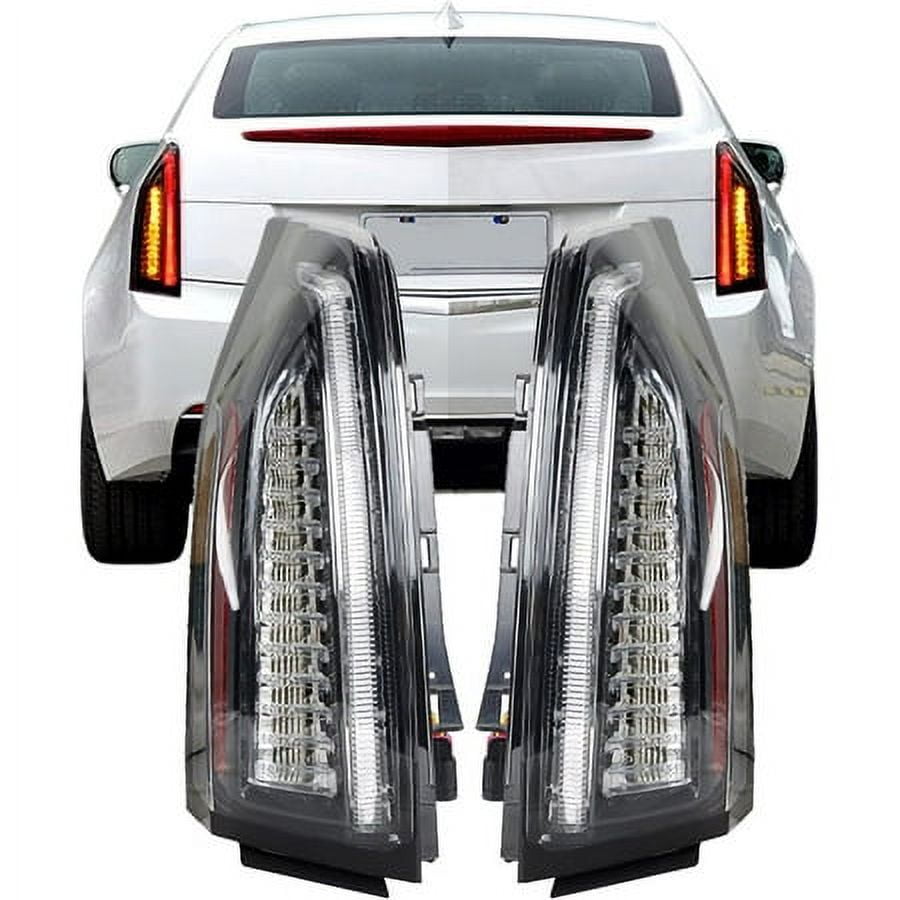 LABLT Driver and Passenger Side Black LED Tail Lights Replacement for ...