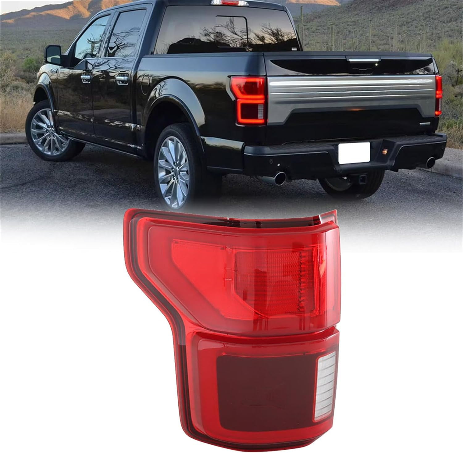 LABLT Driver Side Tail Light w/Blind Spot FO2800268 Replacement for ...