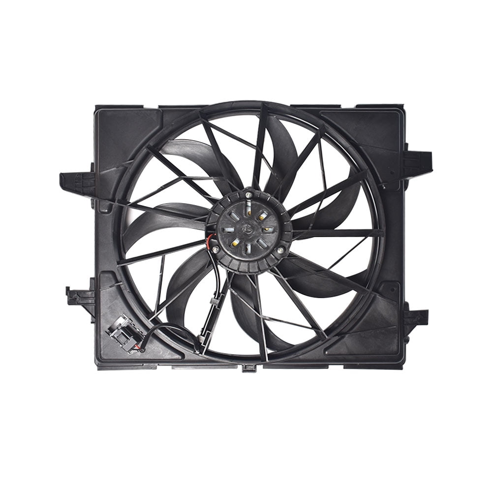 LABLT Dual A/C Radiator Cooling Fan Replacement for 2011-2018 Jeep ...