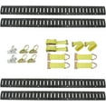 LABLT E Track Rail Tie Down Kit with Accessories Etrack System Starter ...