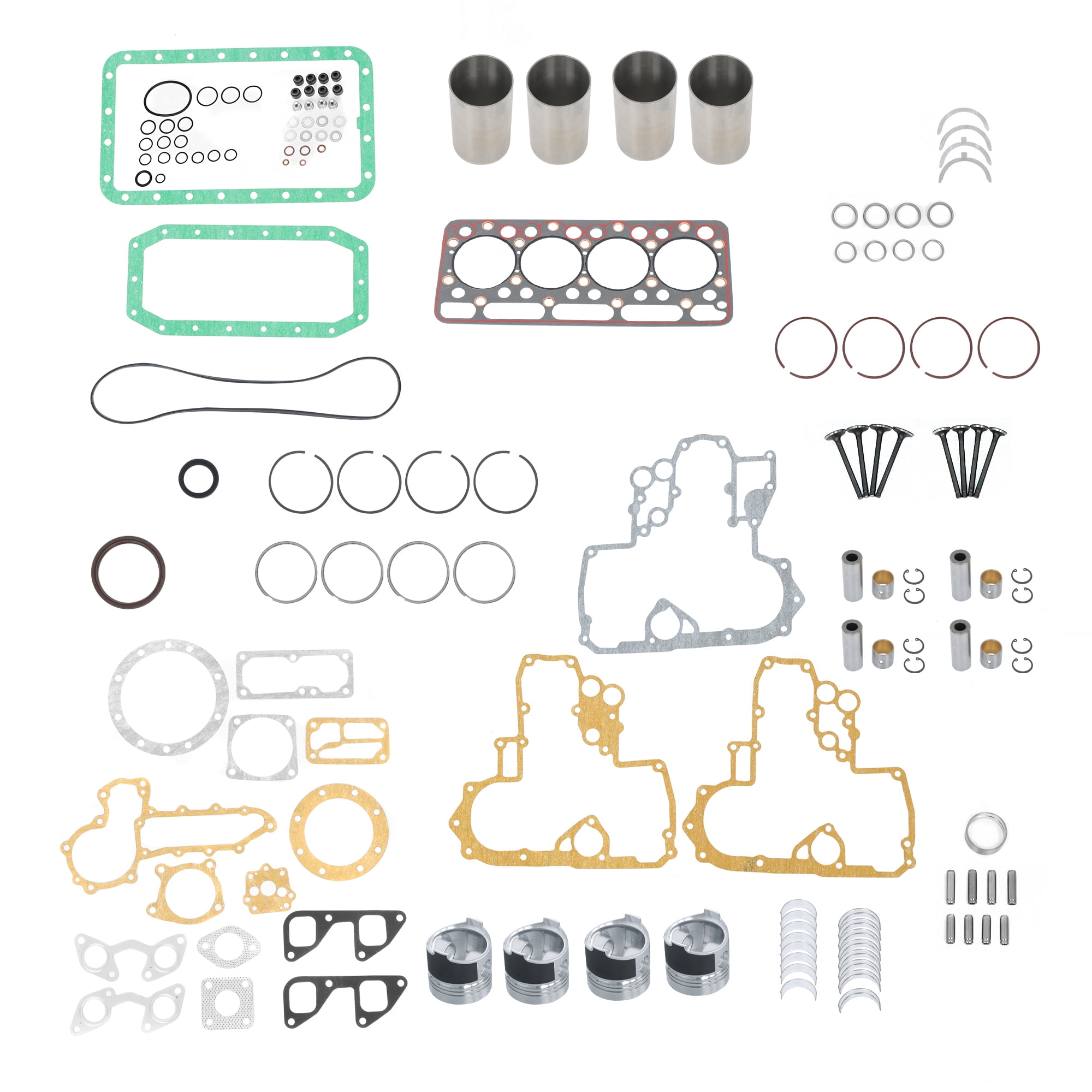 LABLT Engine Overhaul Repair Kit V1702 V1702B Replacement for Bobcat ...
