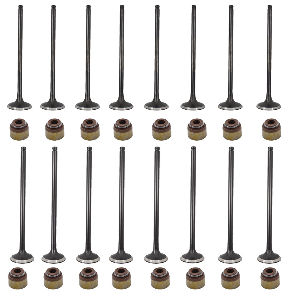 LABLT Exhaust and Intake Valves for 92-05 Honda Civic DEL Sol 1.6L 1.7L ...