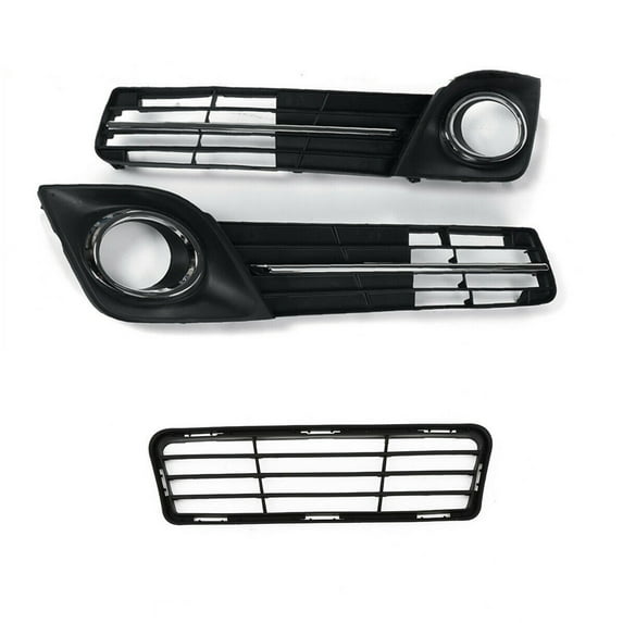LABLT Front Bumper Lower Grille Fog Lamp Cover Bezel Set for 2012-2014 ...