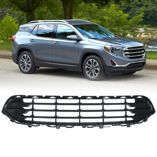LABLT Front Bumper Lower Grille Replacement Black Mesh Grill for GMC ...