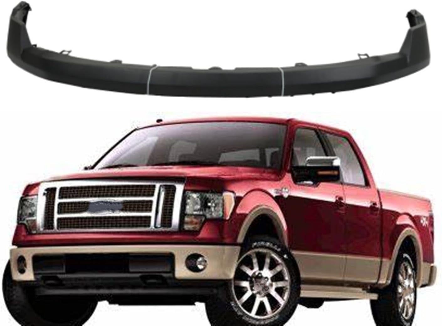 LABLT Front Upper Bumper Cover Replacement for Ford F-150 F150 Pickup ...