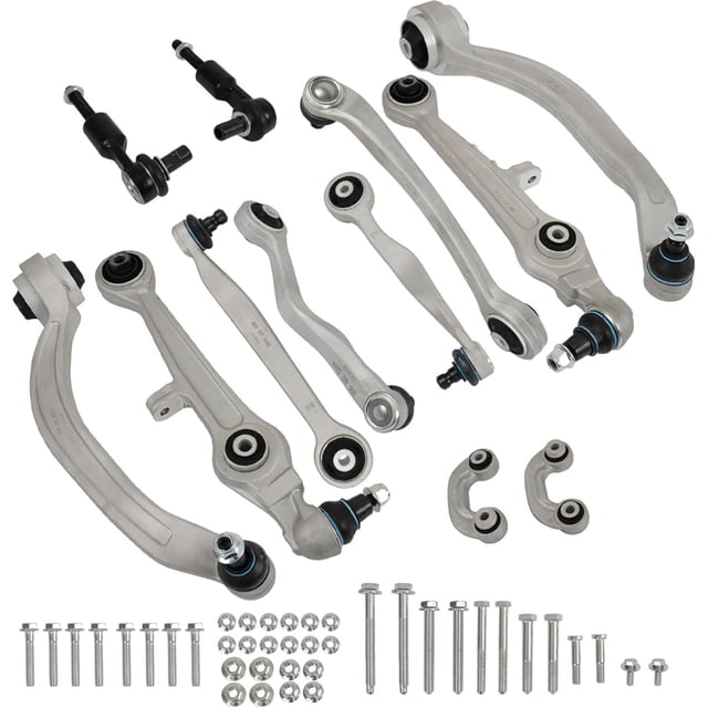 LABLT Front Upper Lower Control Arms Kit Replacement for Audi Quattro ...