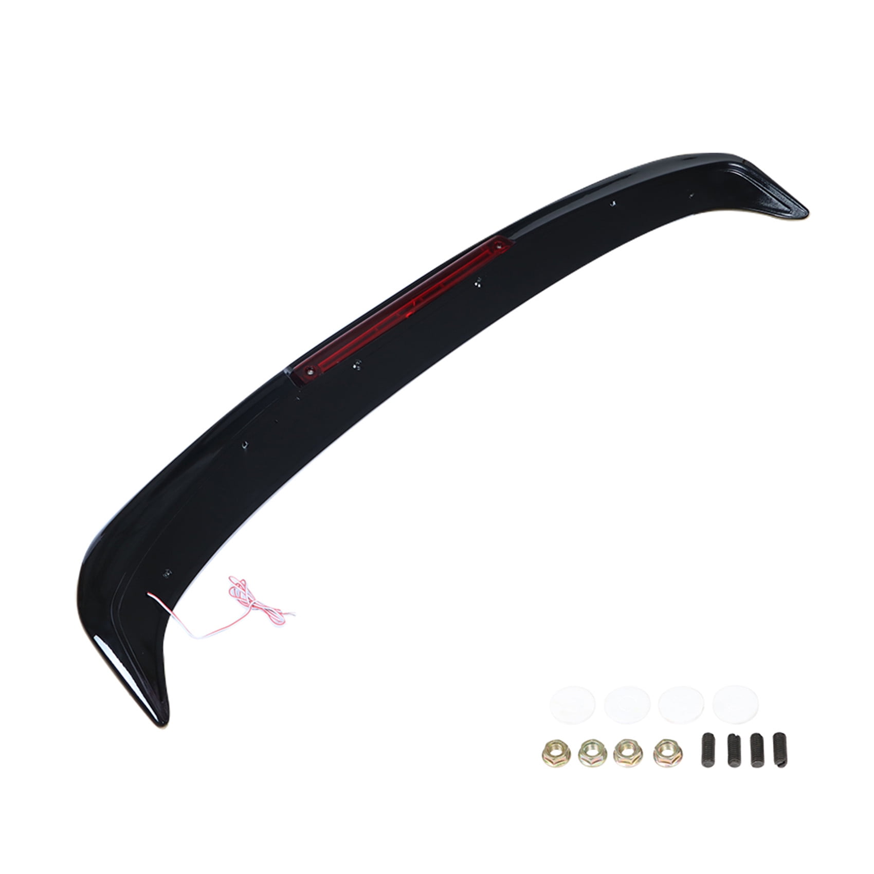 LABLT Glossy Black Trunk Spoiler Wing with LED Brake Light Lamp for ...