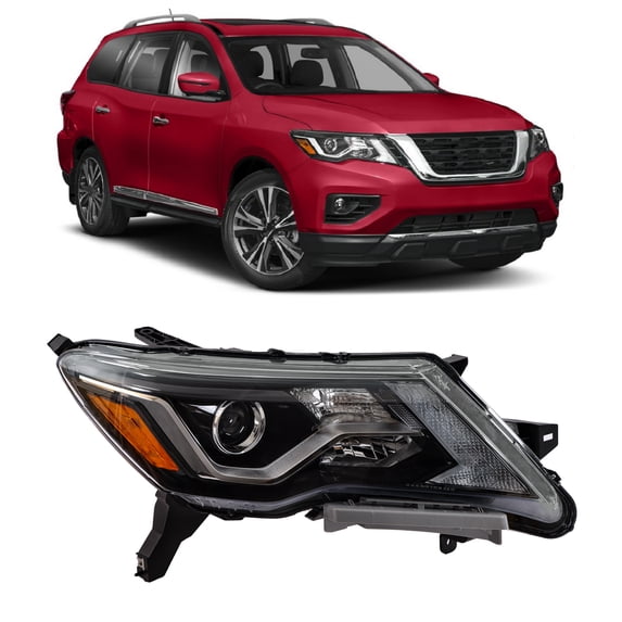 LABLT Halogen Headlight Lamp Passenger Side Right RH for Nissan ...