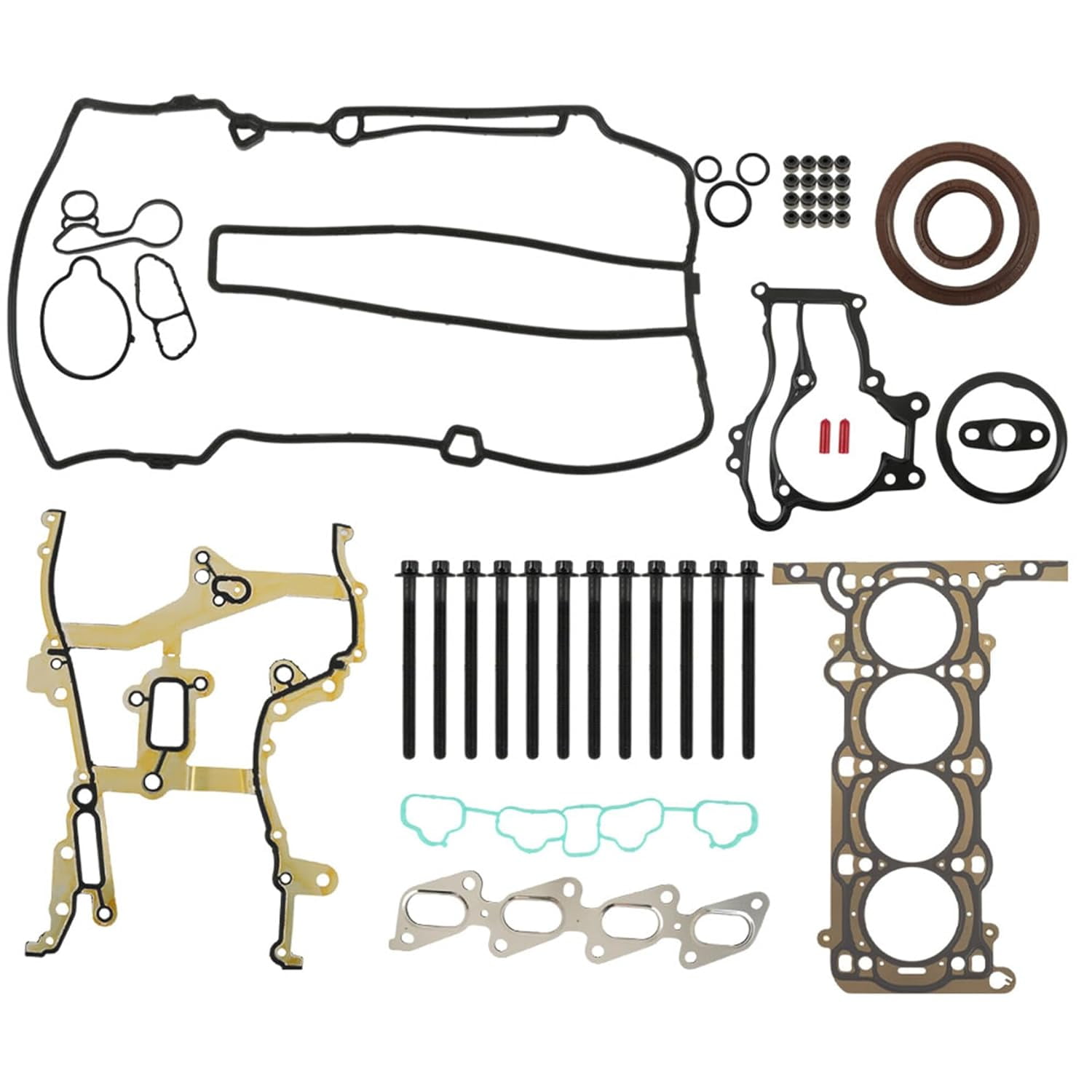 LABLT Head Gasket Bolts Kit Replacement for Chevy Cruze Sonic Buick ...