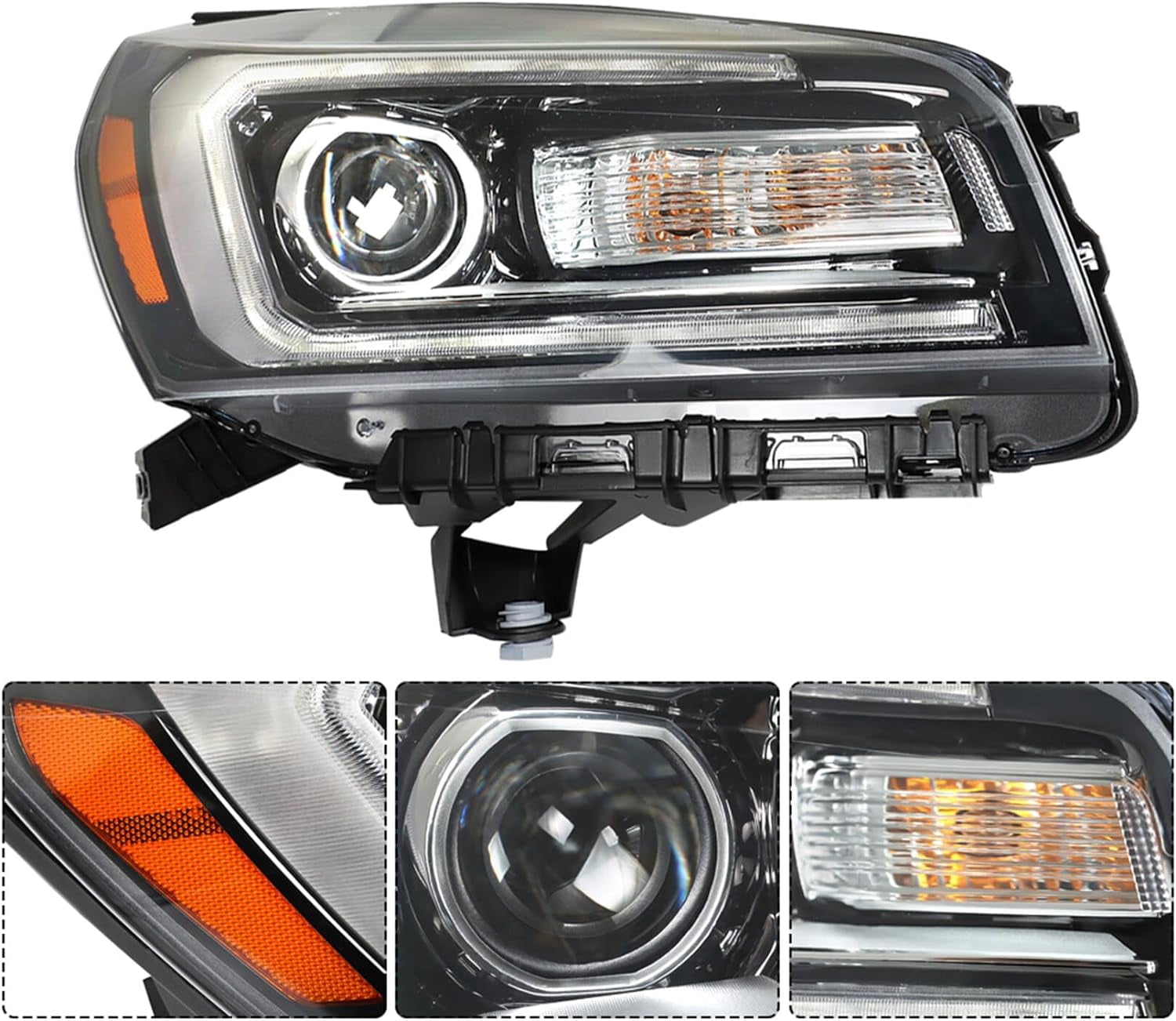LABLT Headlight Assembly Replacement for 2013-2016 GMC Acadia Halogen ...