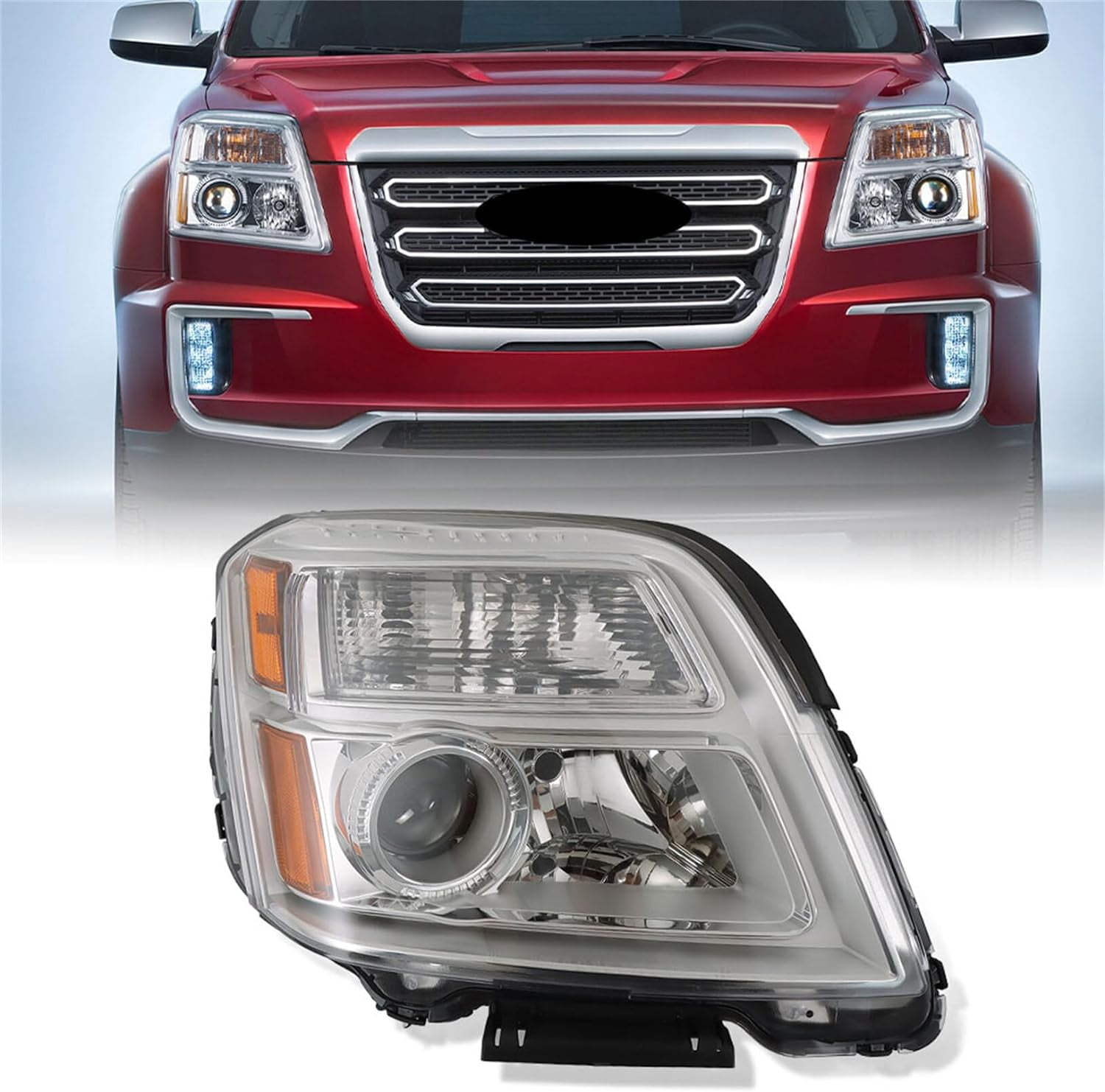 LABLT Headlight Assembly Replacement for 2016 2017 GMC Terrain Halogen ...