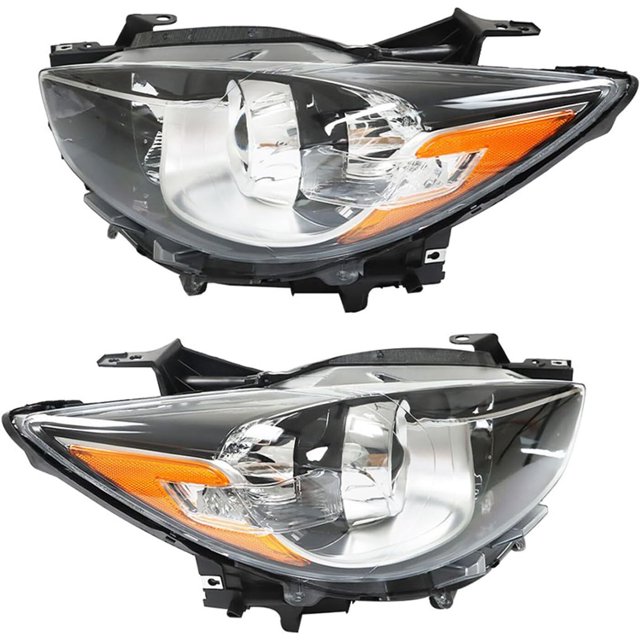 LABLT Headlights Assembly Replacement for 2013-2016 Mazda CX-5 Chrome ...