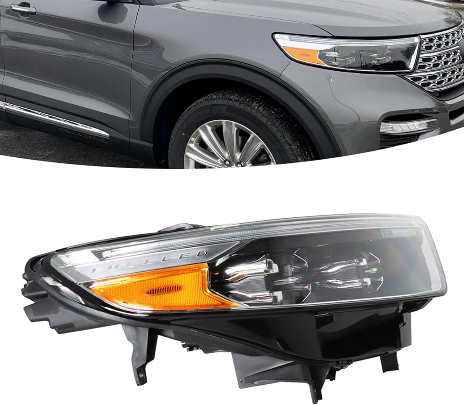 LABLT Headlights Assembly Replacement for 2020-2023 Ford Explorer XLT ...