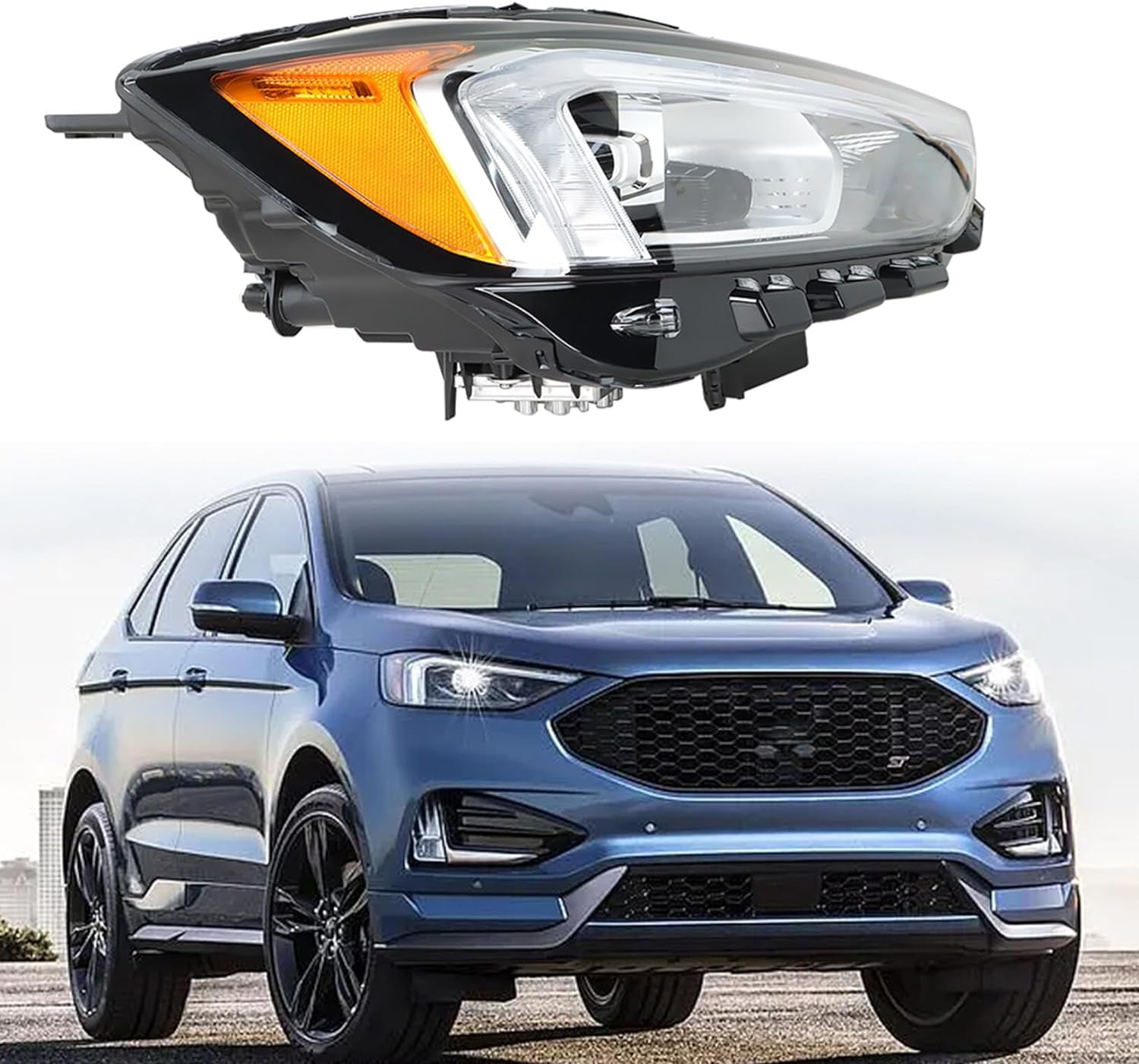 LABLT Headlights Front Head Lamps Replacement for 2019 2020 2021 Ford ...