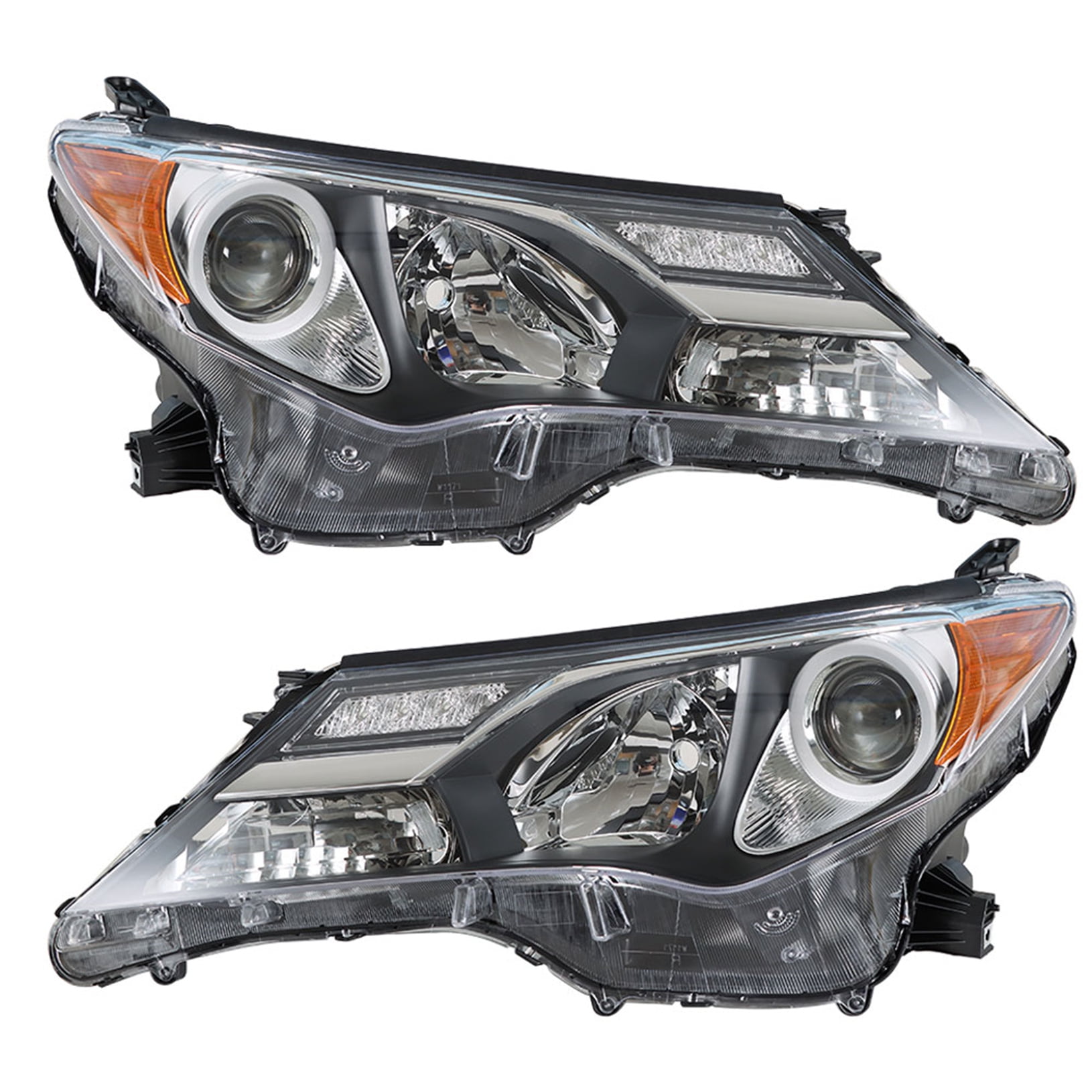 LABLT Headlights Replacement for 2013-2015 Toyota RAV4 Headlights Pair ...