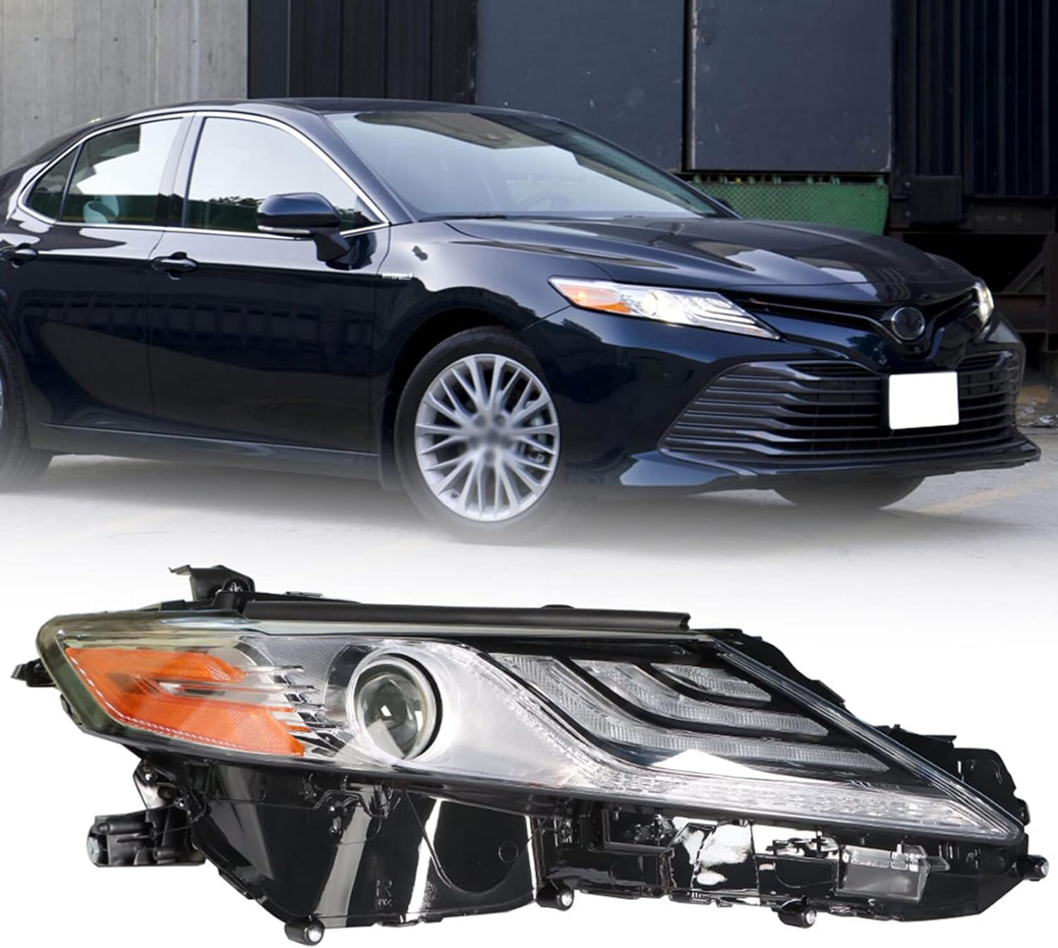 LABLT Headlights Replacement for 2018 2019 2020 Toyota Camry XLE XSE ...