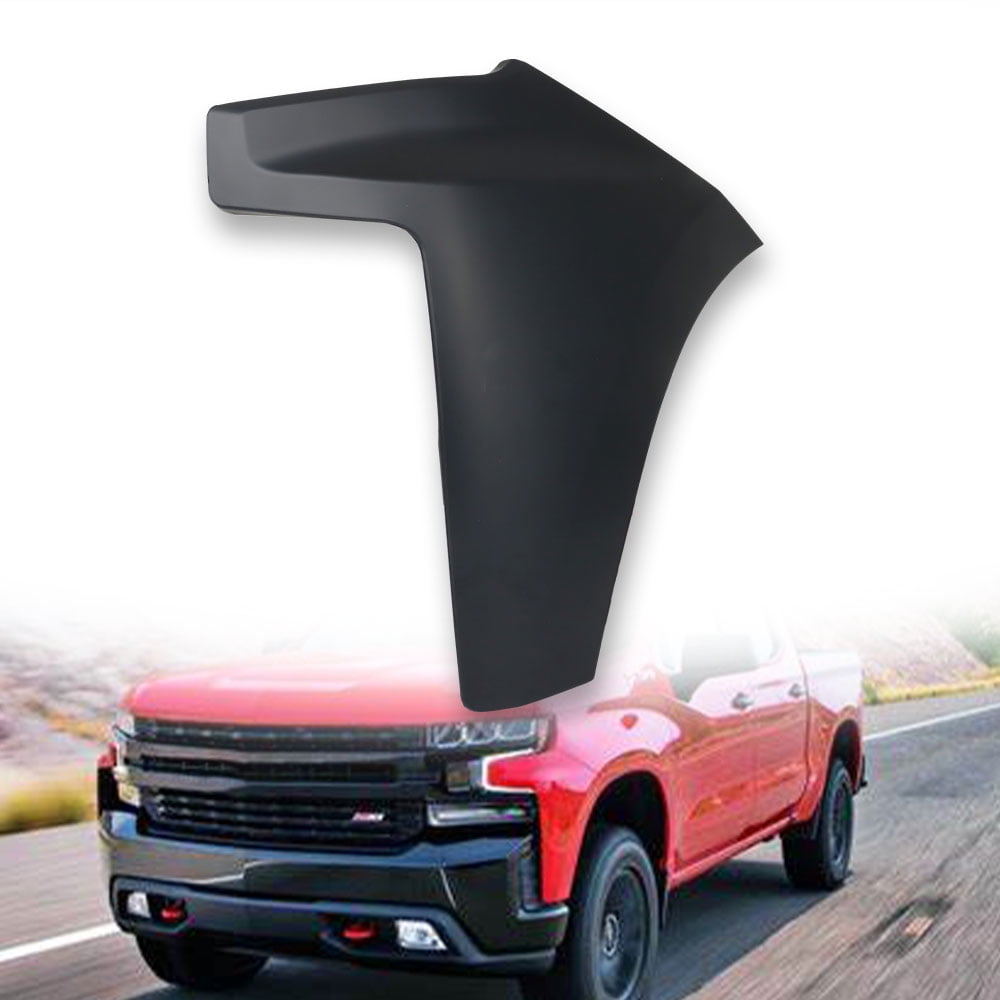 LABLT Left Side Black Front Bumper End Cap Extension Replacement for ...