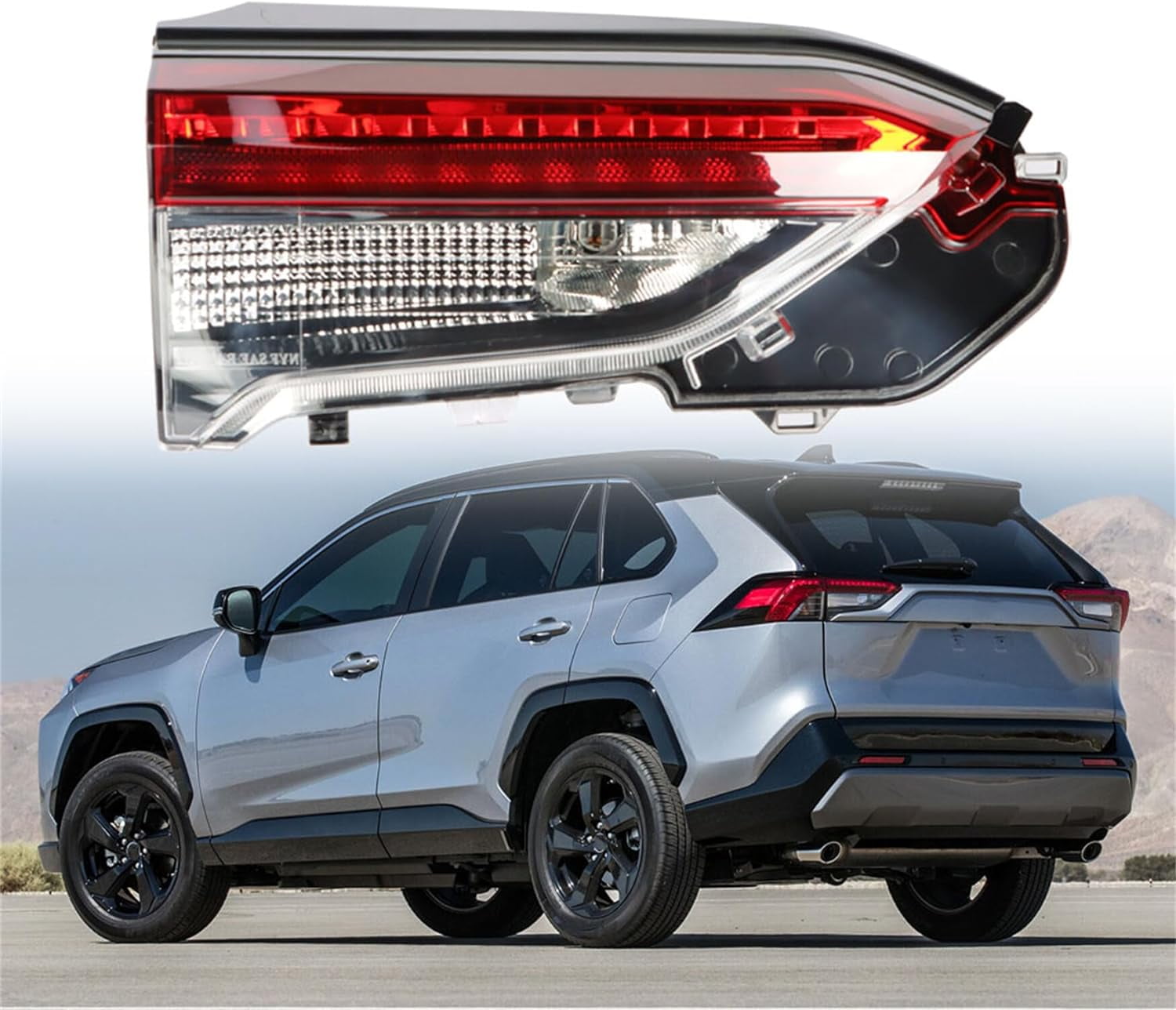 LABLT Left Side Inner Tail Light Assembly Repalcement for Toyota RAV4 ...