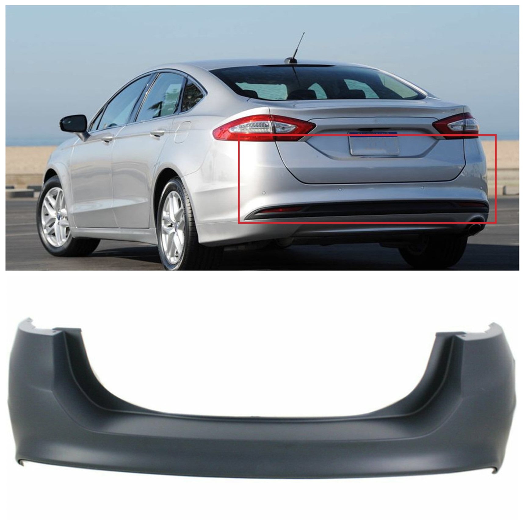 Ford Fusion Rear Bumper