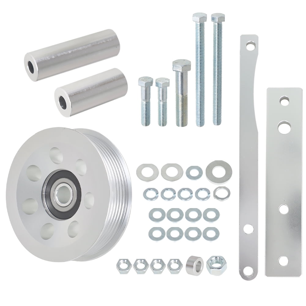 LABLT Off Road Pump Pulley Kit Replacement, Aluminum, 1985-1991 ...