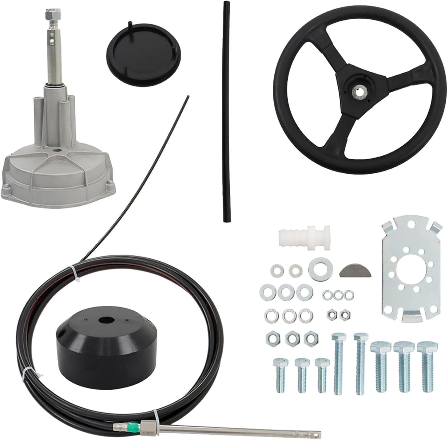 LABLT Outboard Steering System 15 Outboard Steering System 15 Feet Boat ...