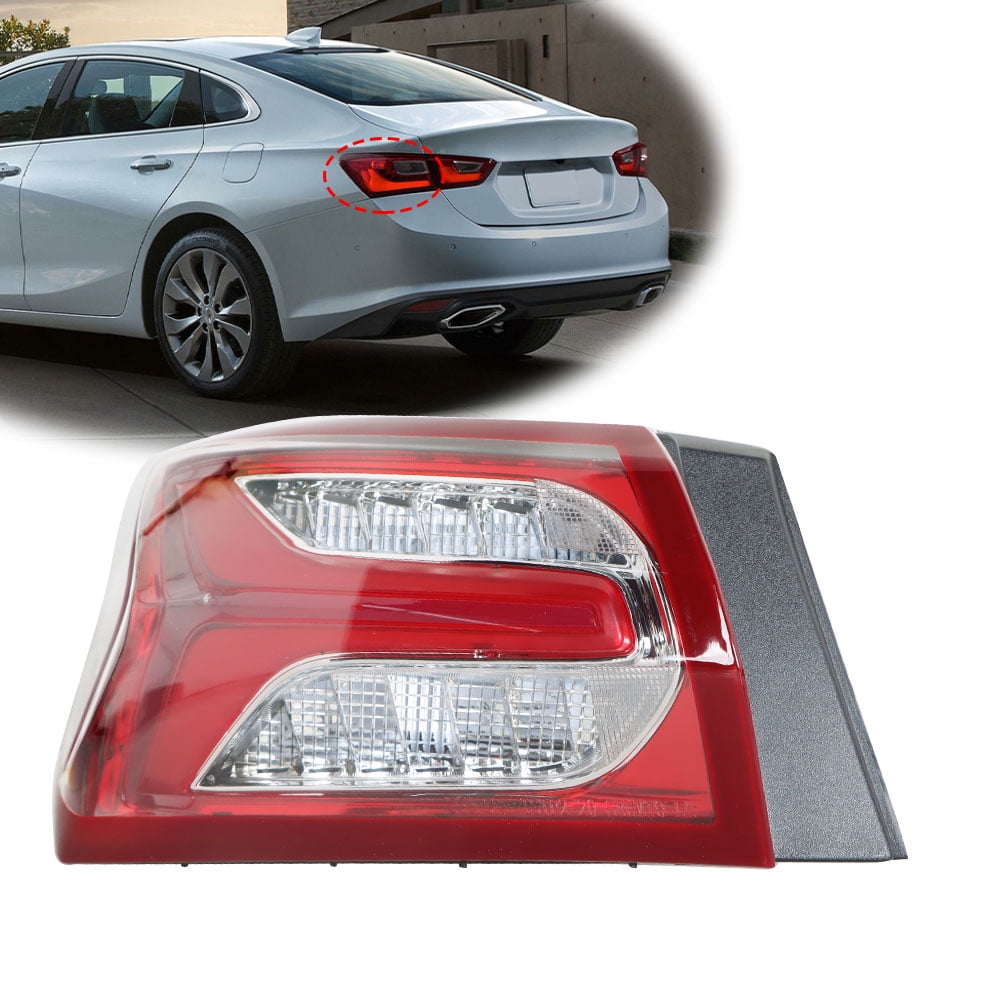 LABLT Outer Driver Side LED Tail Light Replacement for 2019-2022 Chevy ...
