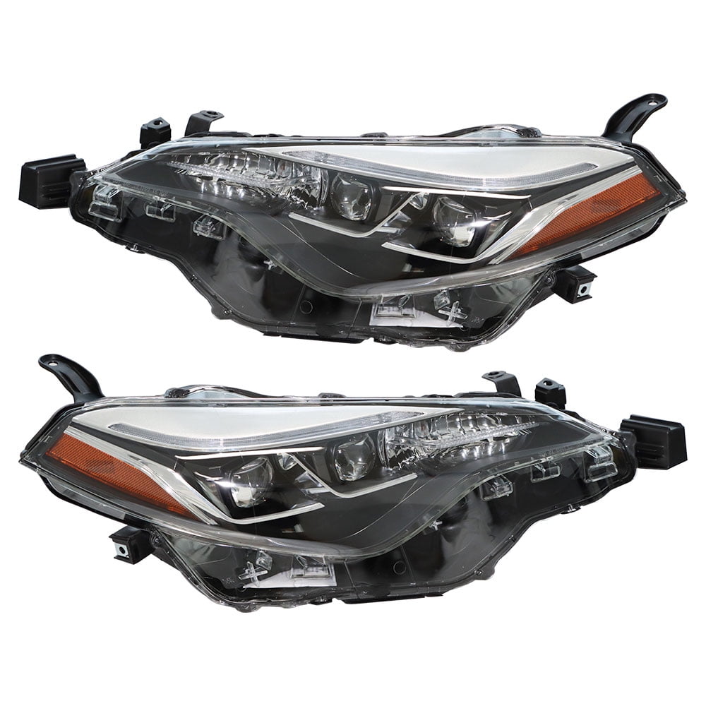 LABLT Projector Headlamps Assembly Replacement for 2017 2018 2019 ...