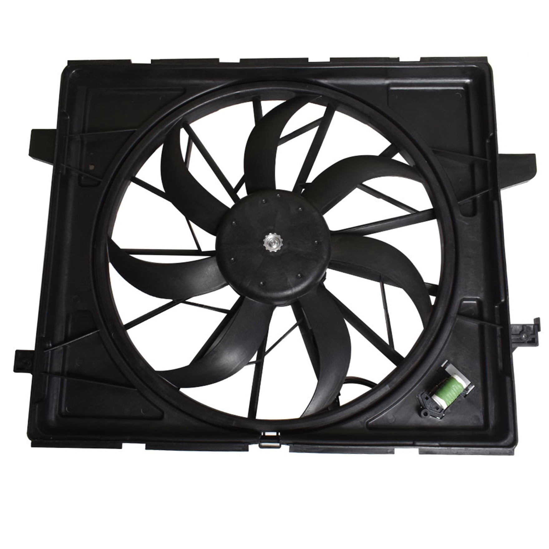 LABLT Radiator Condenser Fan for 2011-2016 Jeep Grand Cherokee Dodge ...