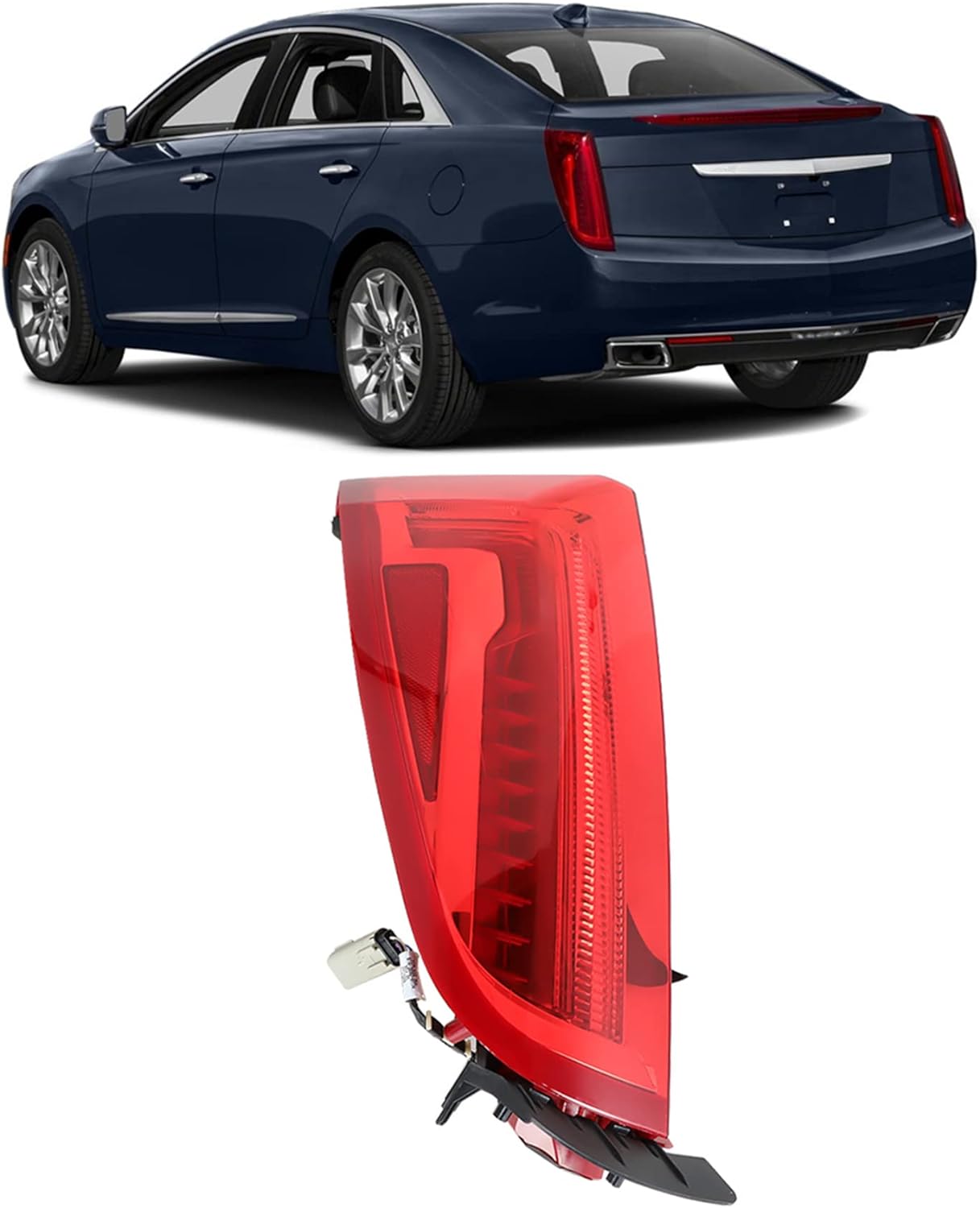 Labwork Red LED Tail Light Replacement Assembly for Cadillac XTS 2013 ...