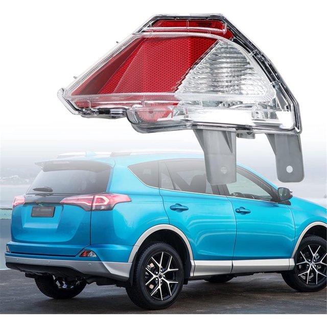 LABLT Rear Bumper Reflector Stop Tail Light Brake Lamp Replacement for ...