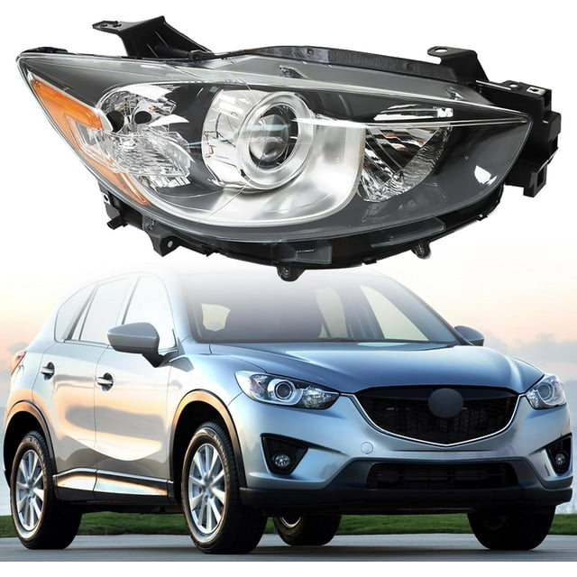 LABLT Replacement for Mazda CX-5 2013-2016 Factory Halogen Models Projector Headlamp Headlights ...