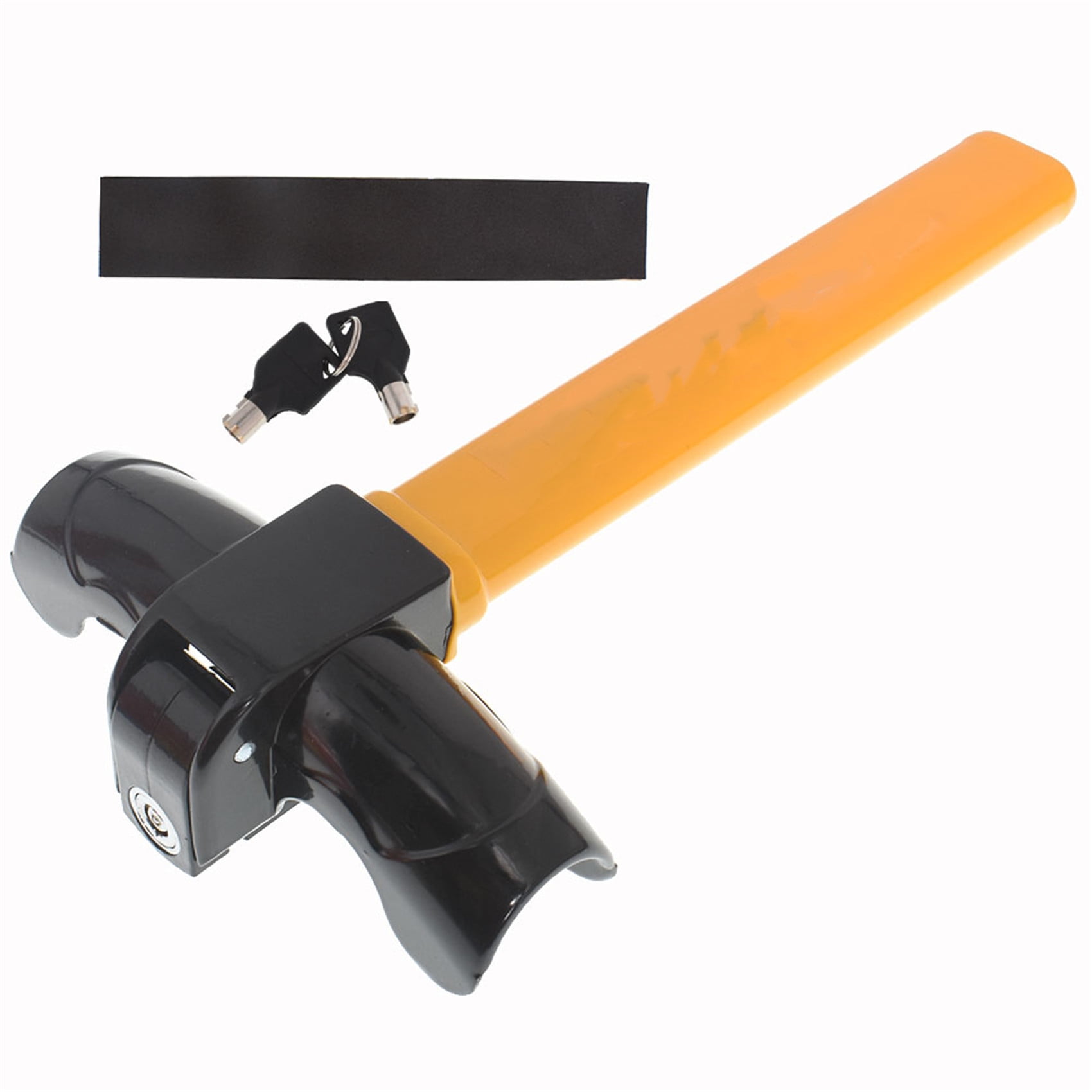 LABLT Steel Yellow Universal Auto Anti Theft Car Security Rotary ...