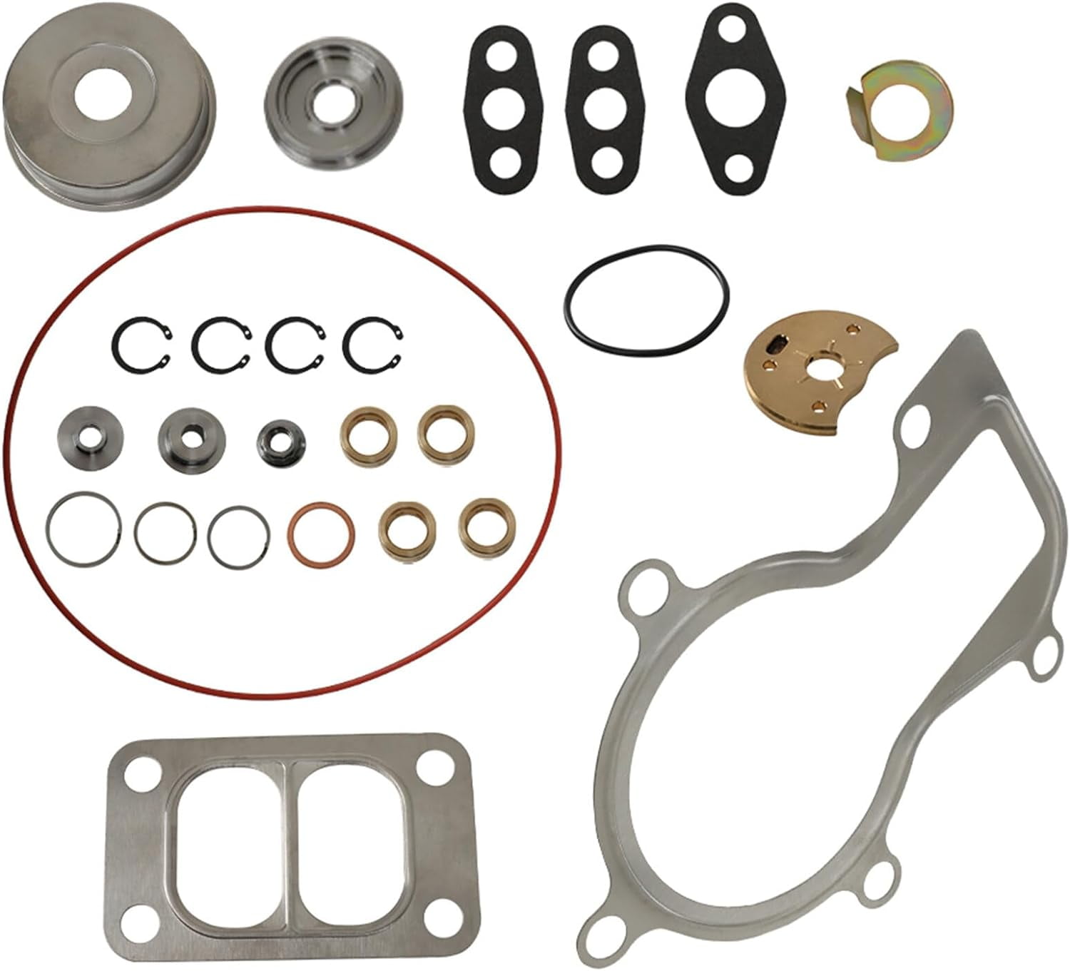 LABLT Turbocharger Upgraded Rebuild kit Replacement for Holset HX35 ...