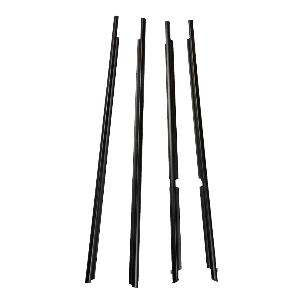 LABLT Weatherstrip Full Set Outer Belt Molding for 2003-2009 Toyota 4Runner 68161-35060 68162 ...