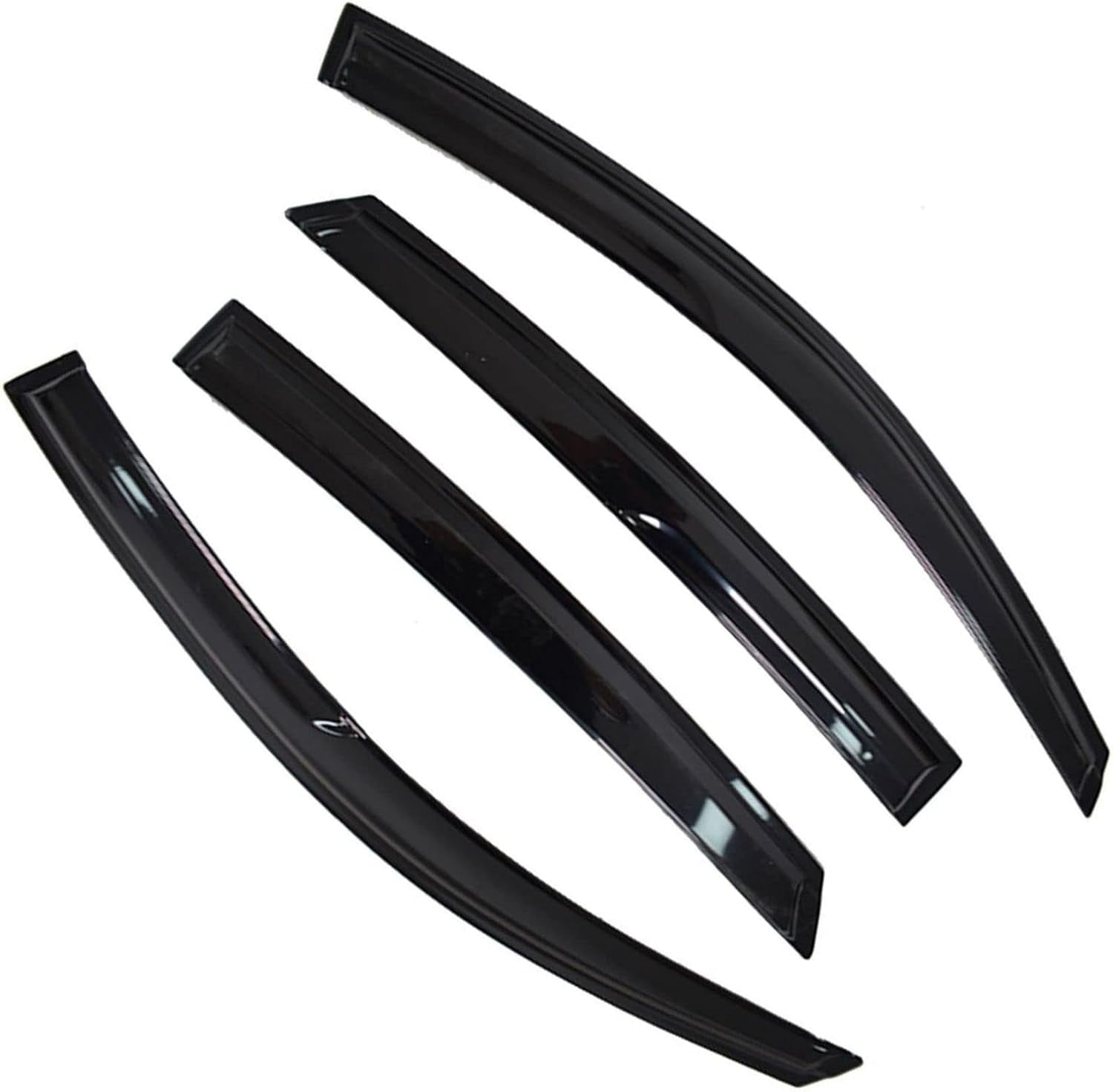 LABLT Window Visors Rain Guards Deflectors - 4-Pack Side Window ...