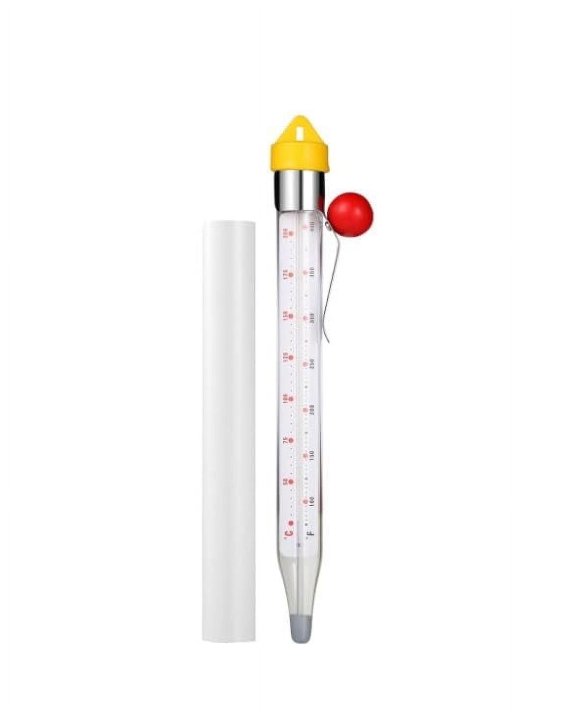 LABO Candy Thermometer with Pot Clip Deep Fry Thermometer Instant Read ...