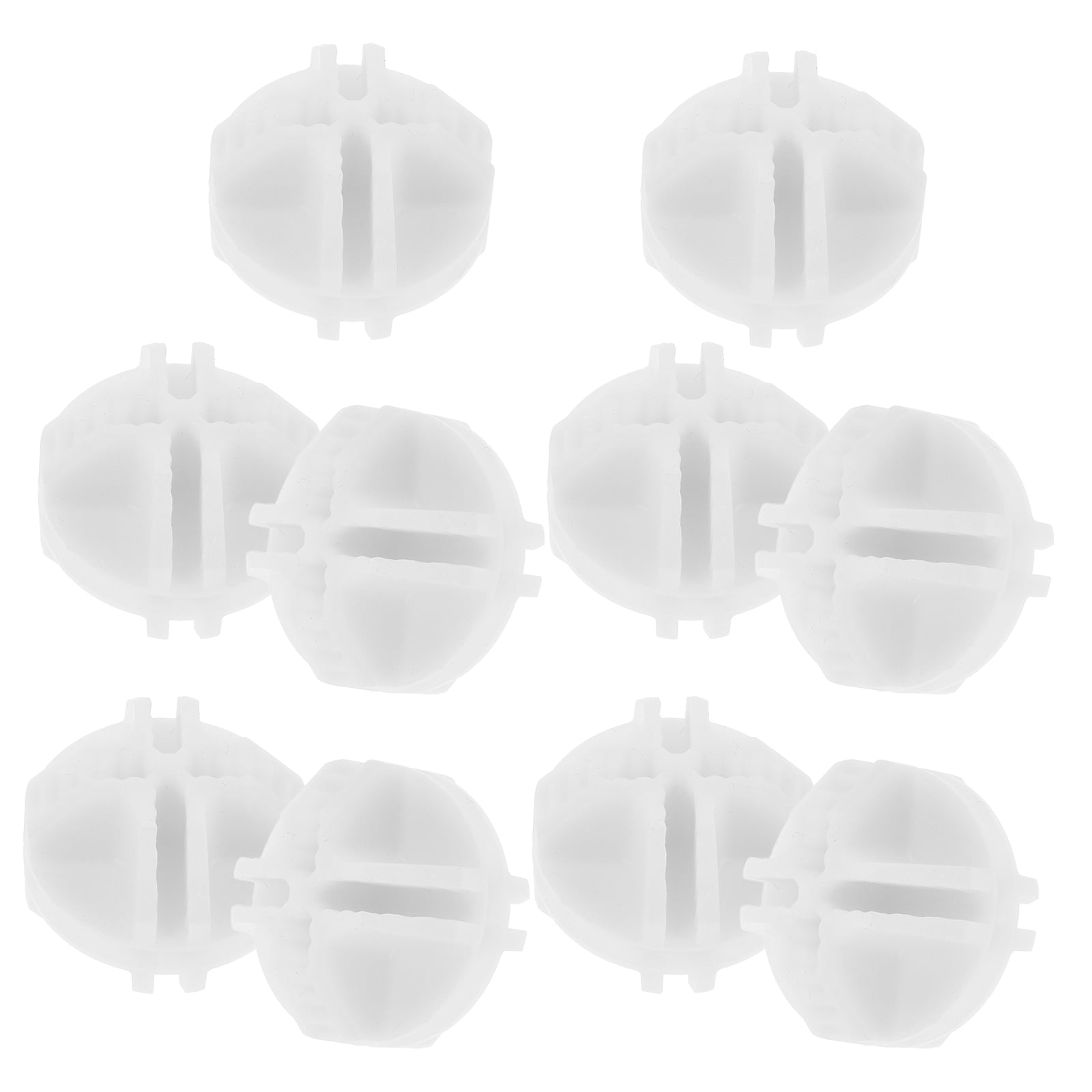 LABRIMP 10Pcs Fence Buckle Cube Connector Wire Cube Organizer Plastic ...