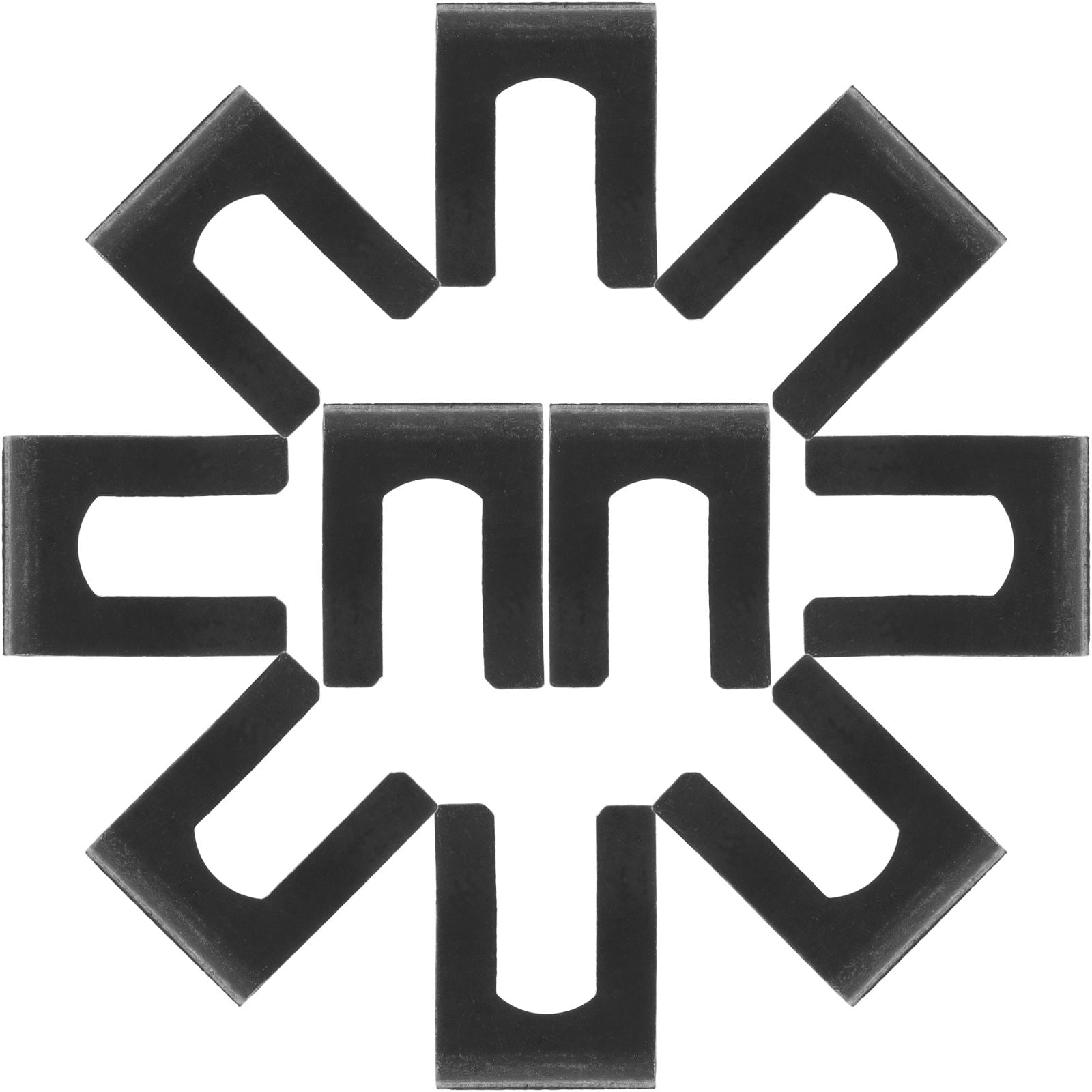 LABRIMP 10Pcs Precision Craftsmanship Metal U Shape Car Wire Clips for ...