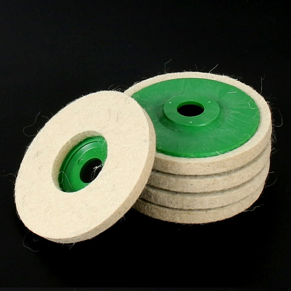 LABRIMP 10Pcs Rust Deburring Wool Felt Polishing Wheel for Metal ...