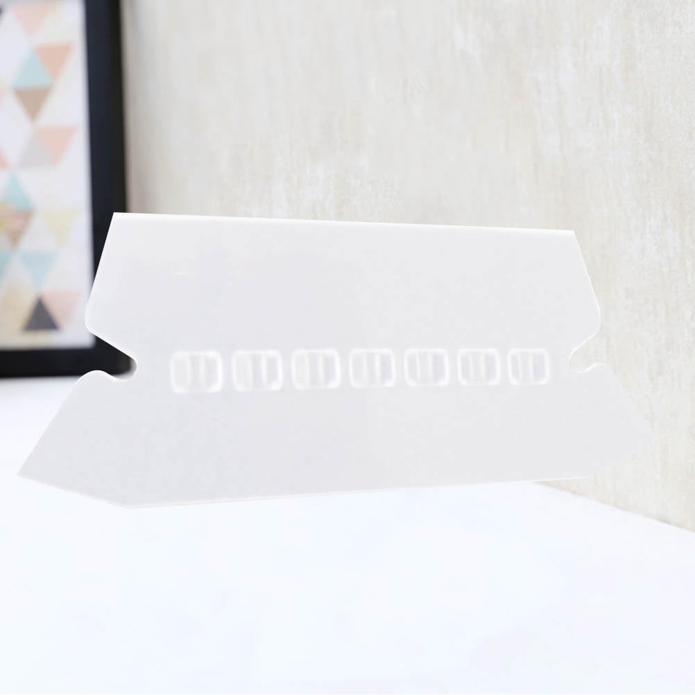 LABRIMP 120Set Plastic Hanging File Folder Number Labels For Student ...