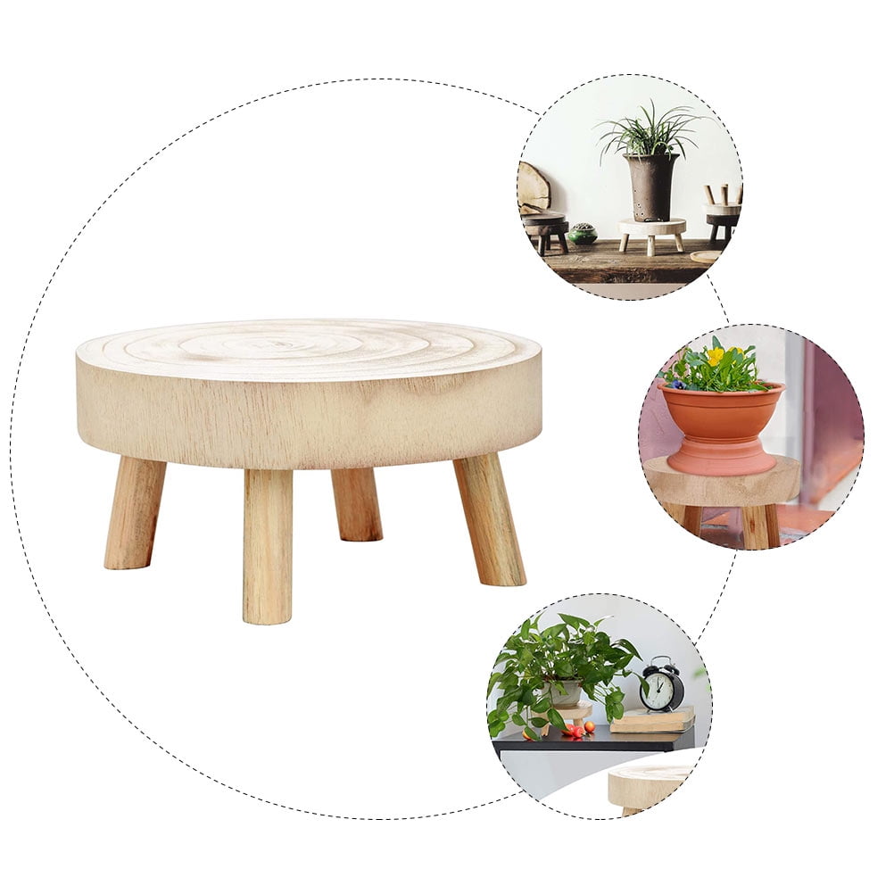 LABRIMP 1Pack Light Yellow Vintage Farmhouse Style Bonsai Storage Rack ...