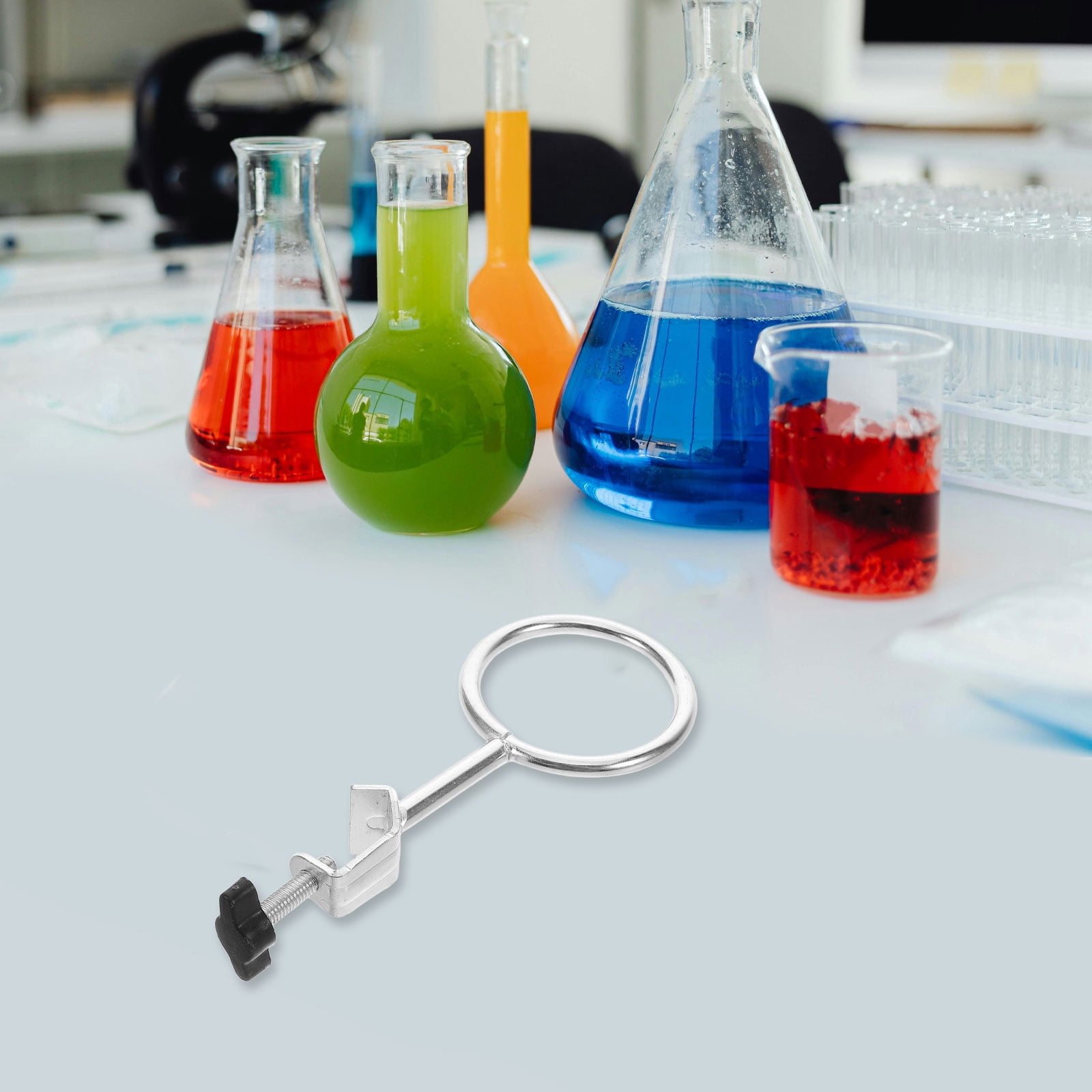 LABRIMP 1Pack Test Tube Holder Lab Mounting Clamp Silver Color For ...